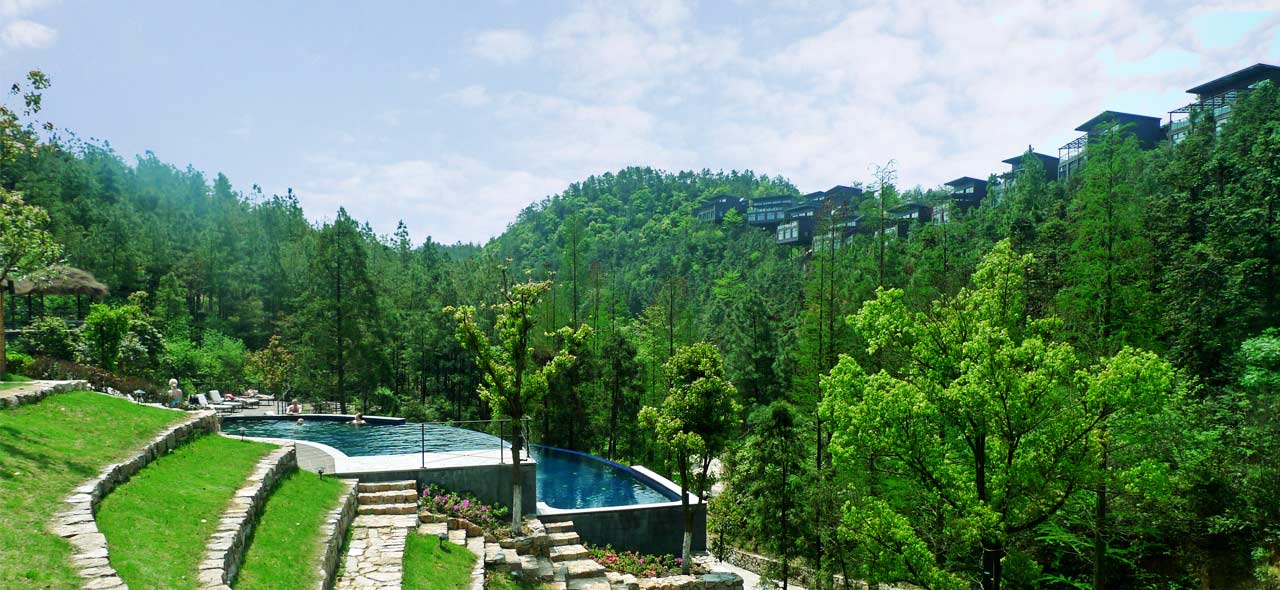 Fushengyu Hotspring resort by AIM ARCHITECTURE - Architizer