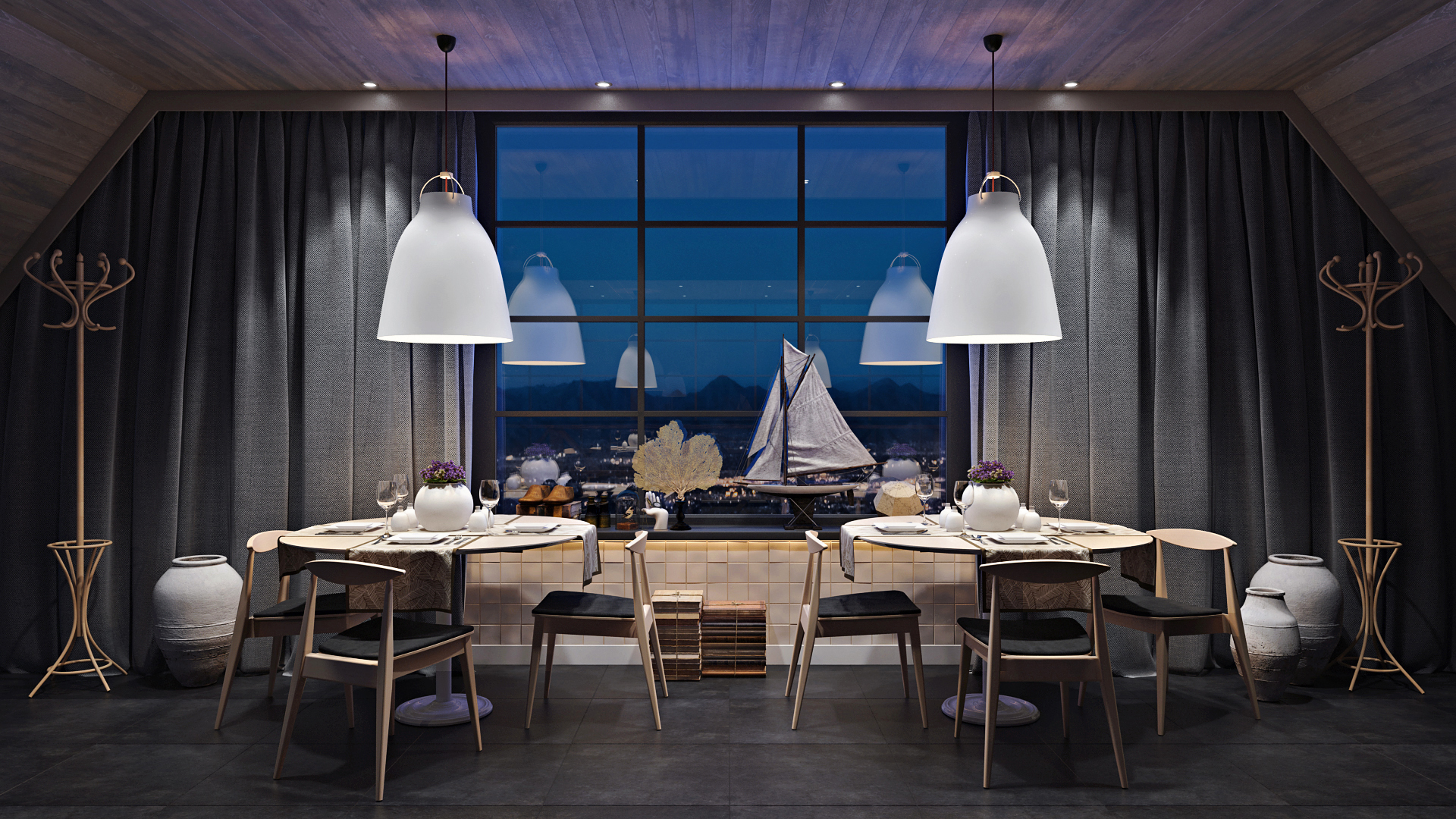 Lobby 3D render for Jacksonville project by Archicgi - Architizer