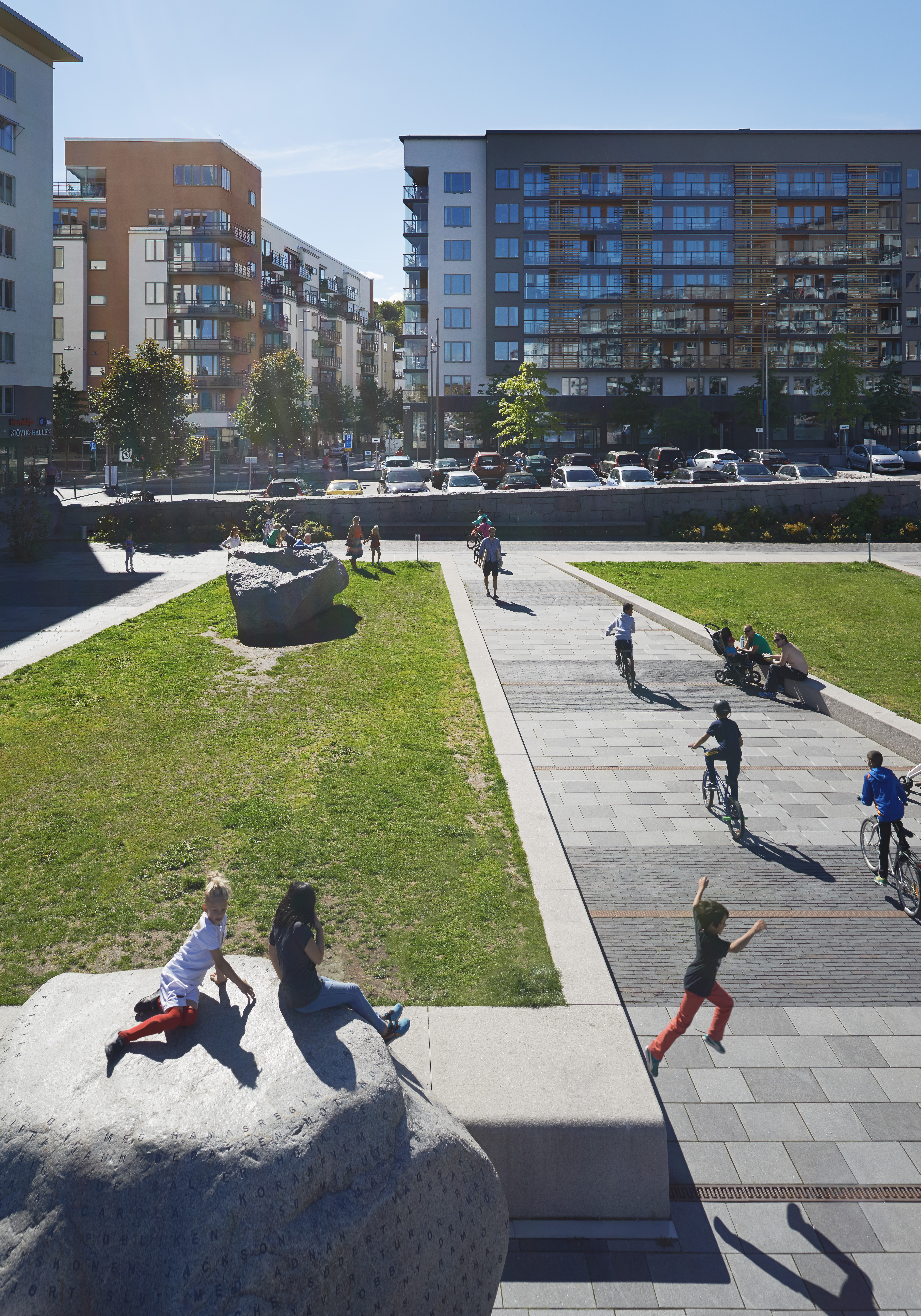 Sjövikstorget Square by Sweco Architects - Architizer