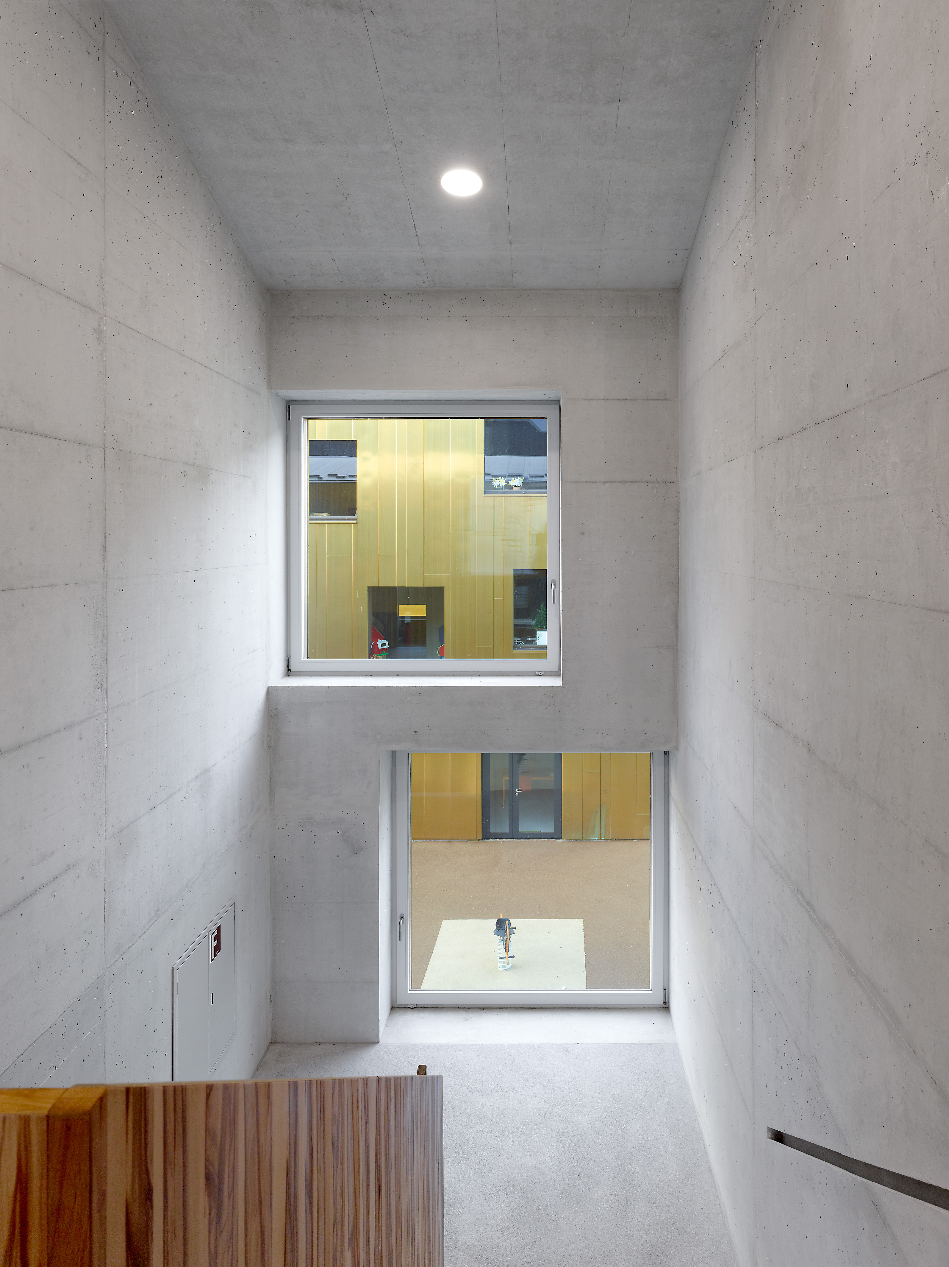 pre/post-school childcare unit, crèche, nursery by savioz fabrizzi ...