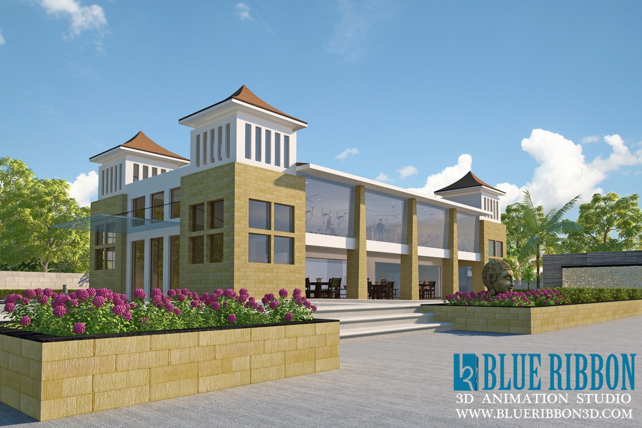 Exterior Rendering by Blueribbon 3D Animation Studio - Architizer