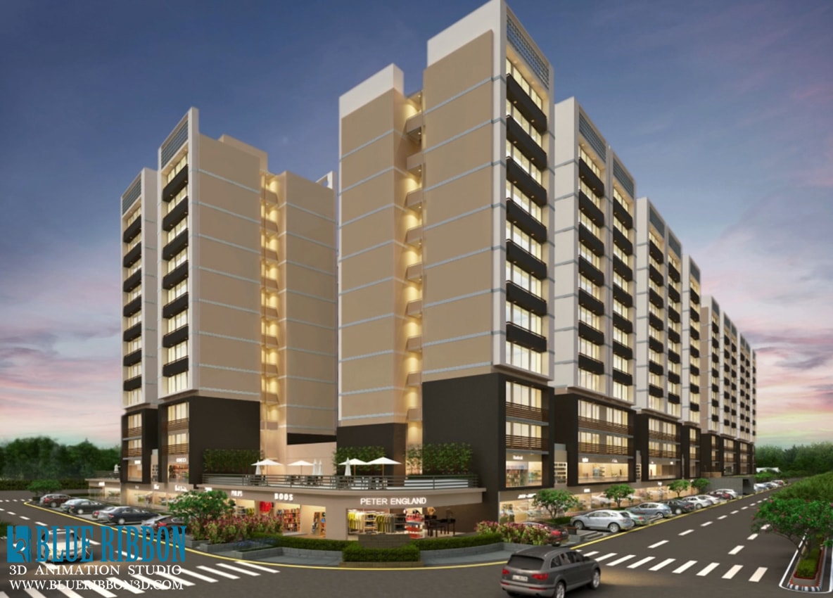 Exterior Rendering by Blueribbon 3D Animation Studio - Architizer
