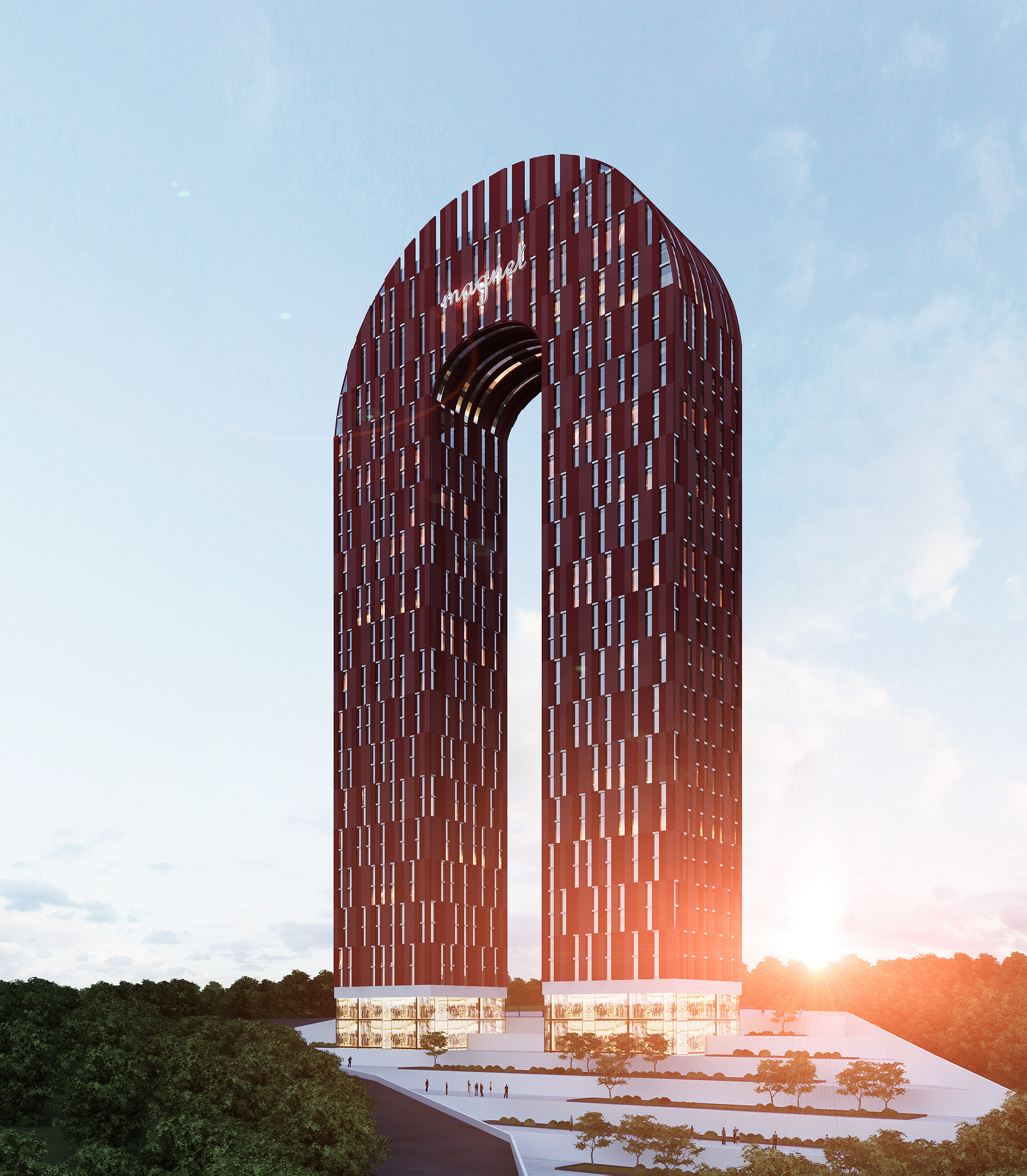 Magnet Tower by MSB(aşkent) ARCHITECTS - Architizer