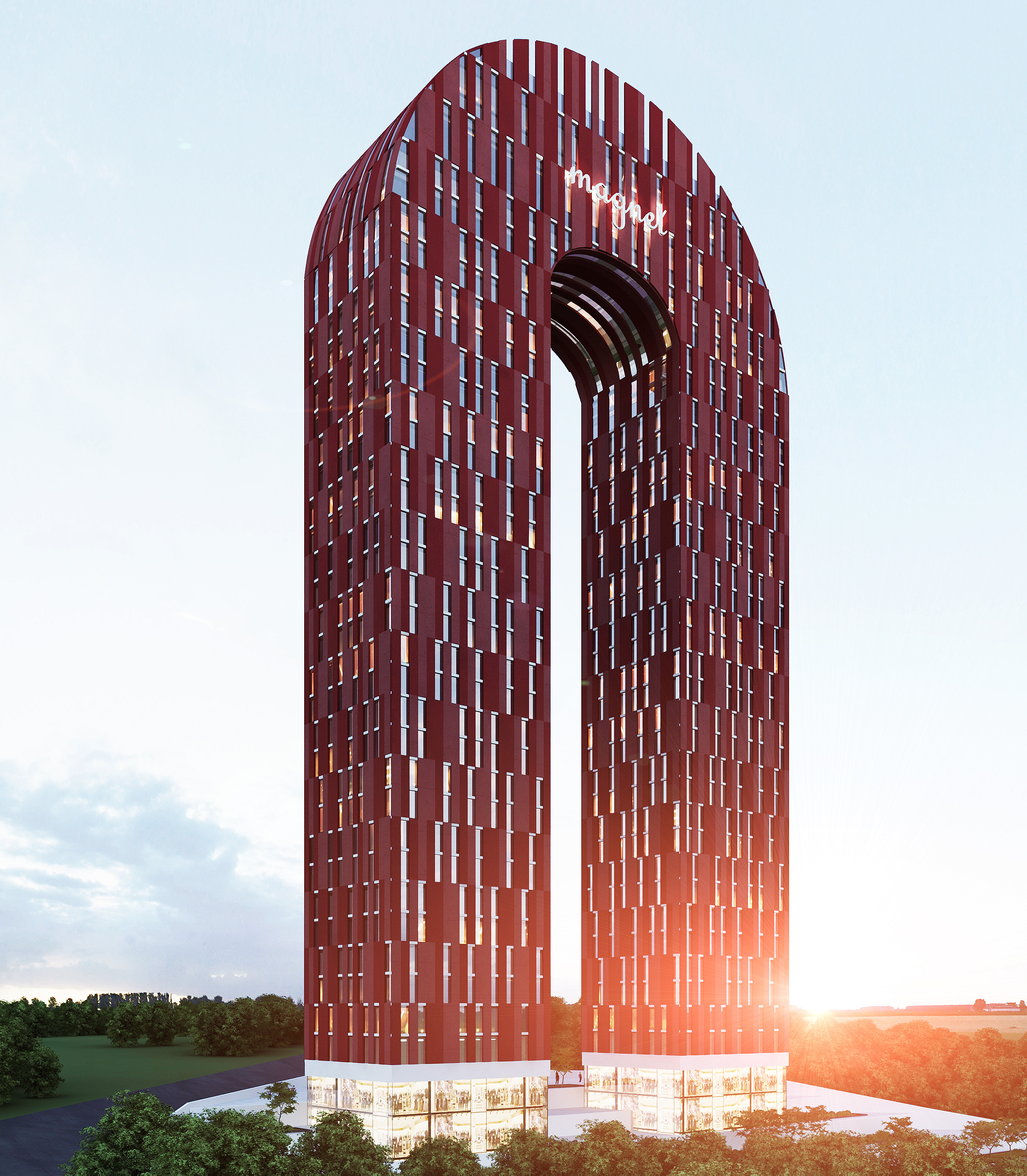 Magnet Tower - Architizer