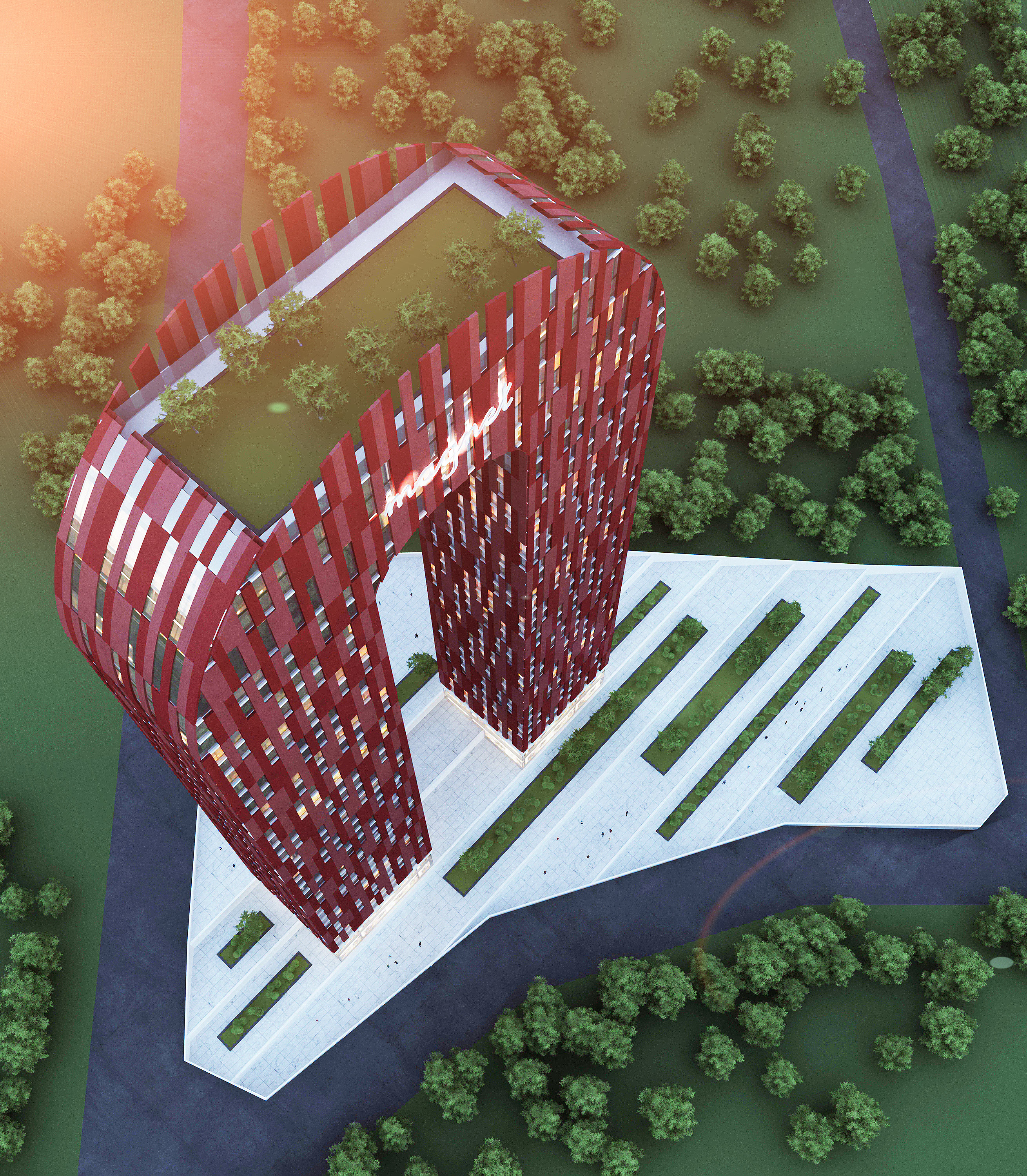 Magnet Tower by MSB(aşkent) ARCHITECTS - Architizer