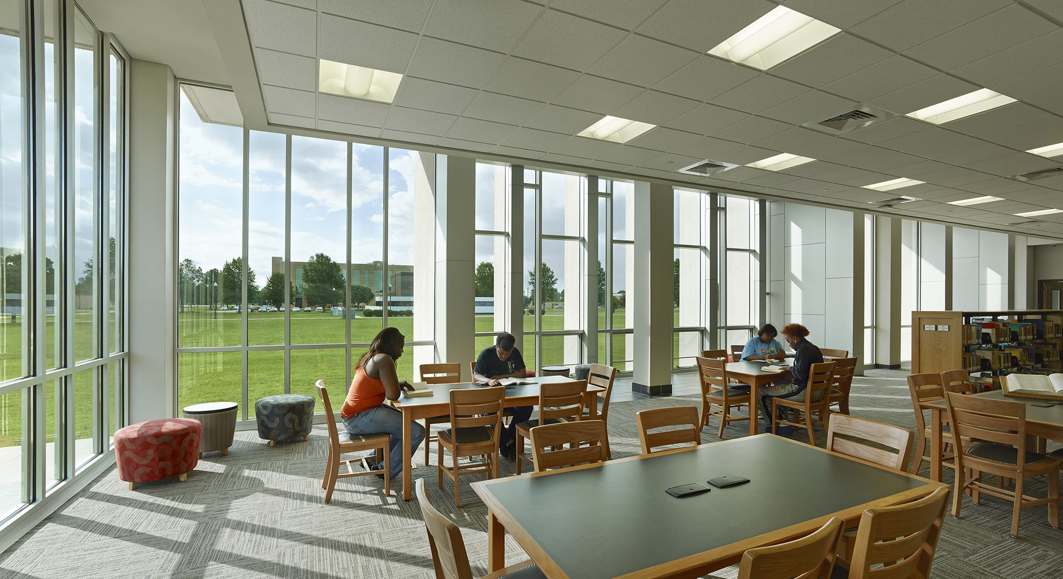 James H. White Library Renovation, Mississippi Valley State University ...