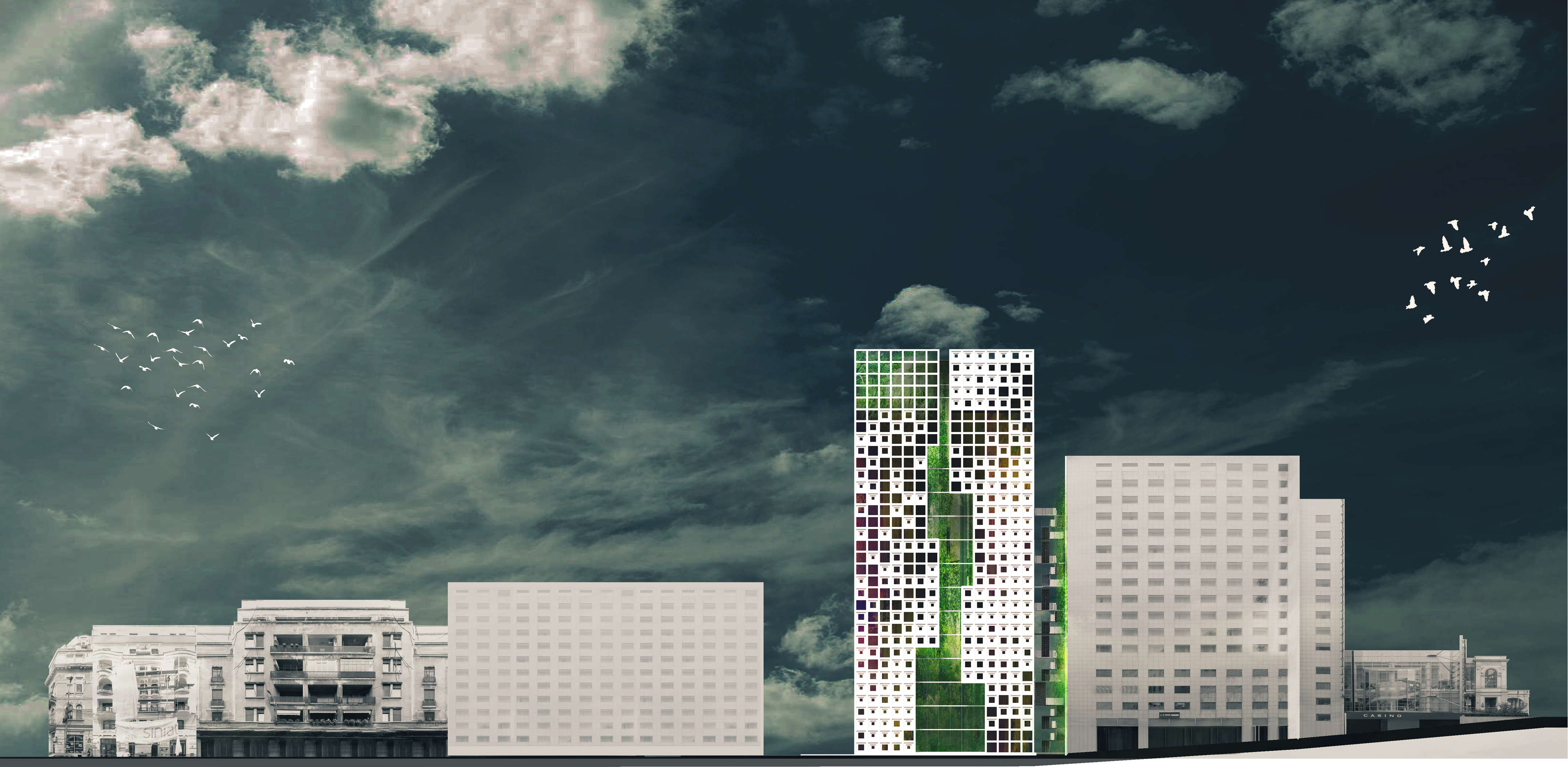 Green Hybrid Tower - Architizer
