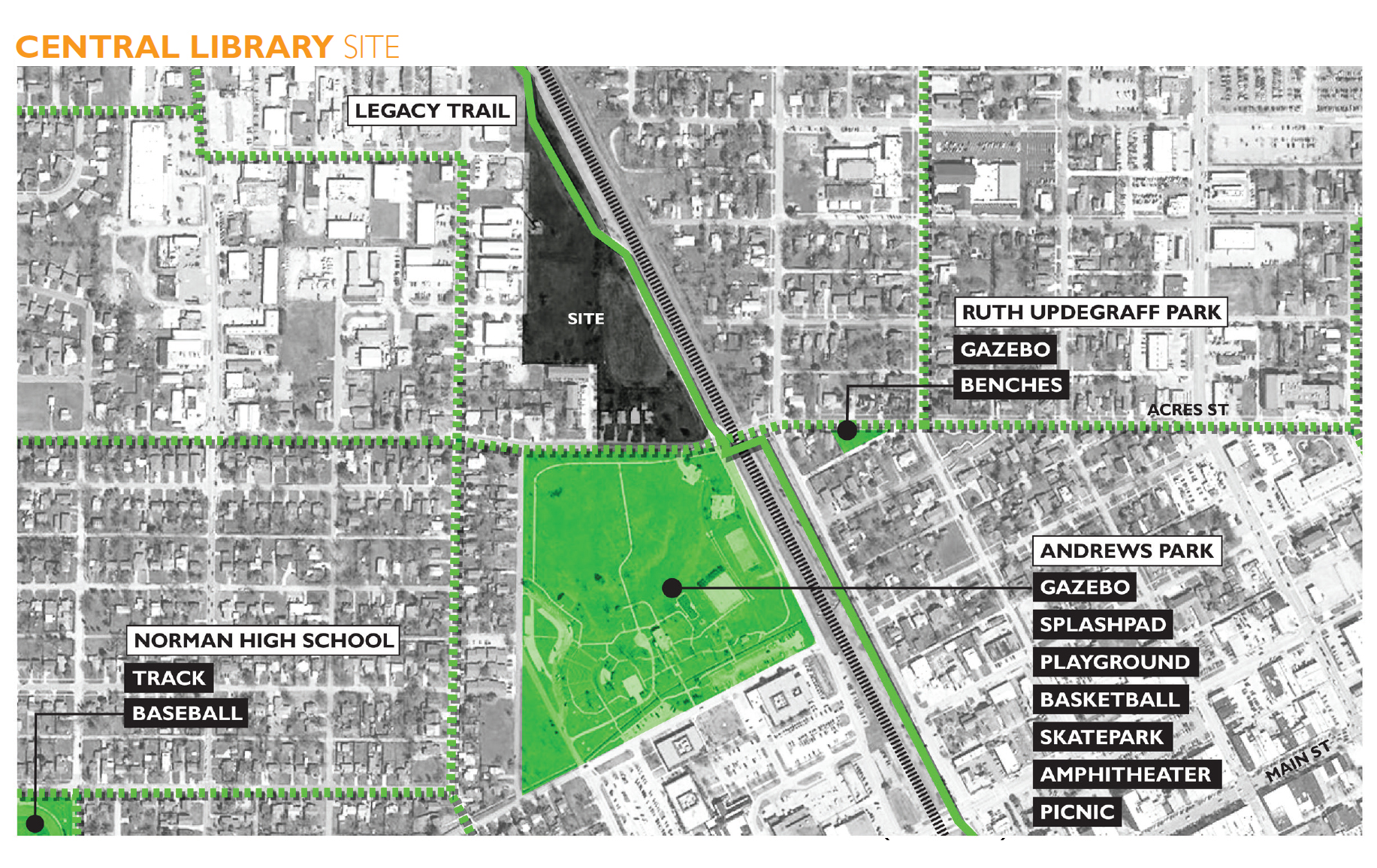 Norman Central Library by TEN x TEN Landscape Architecture and Urbanism ...