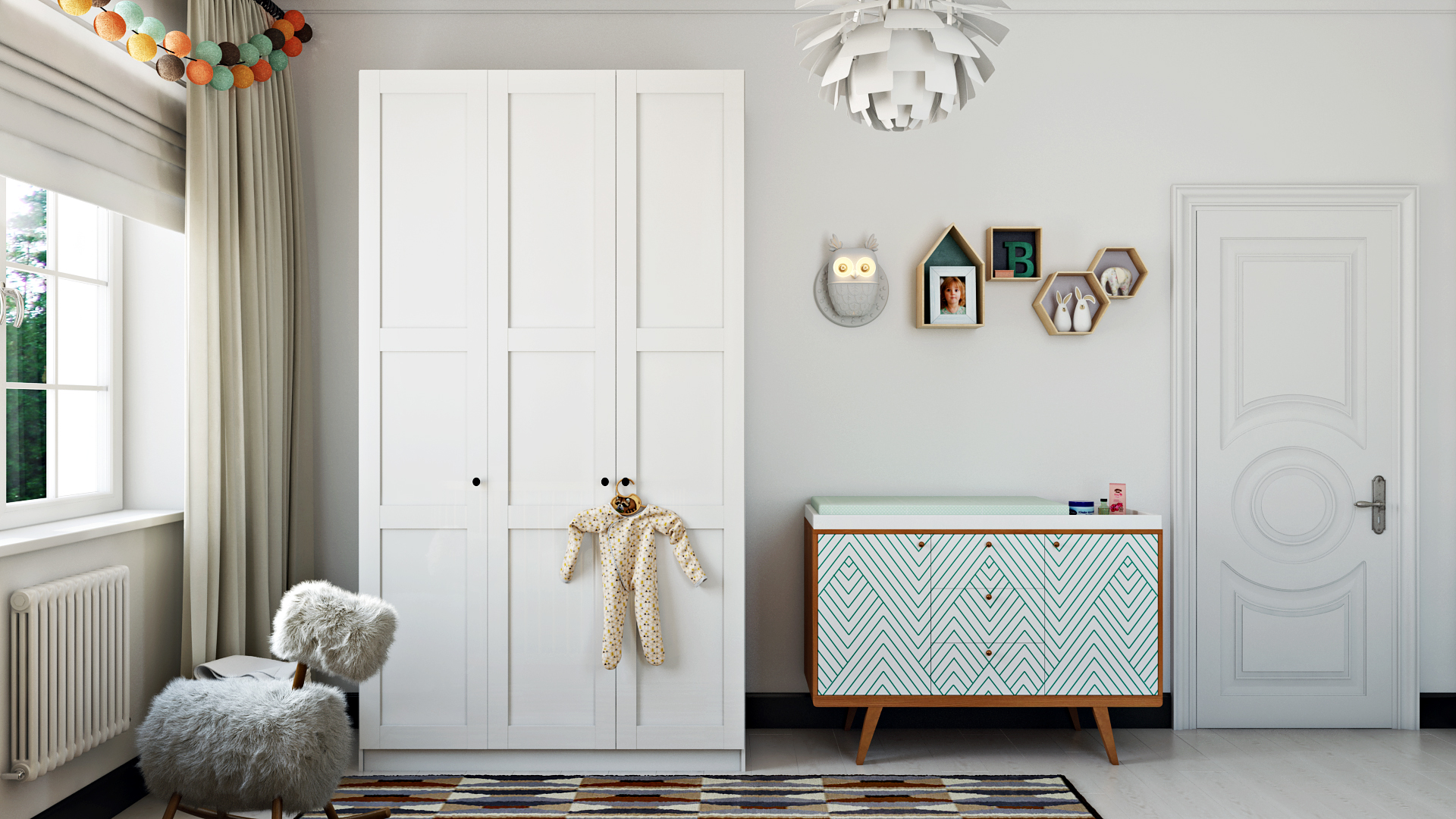 Kids Room: 3d Rendering by Archicgi - Architizer