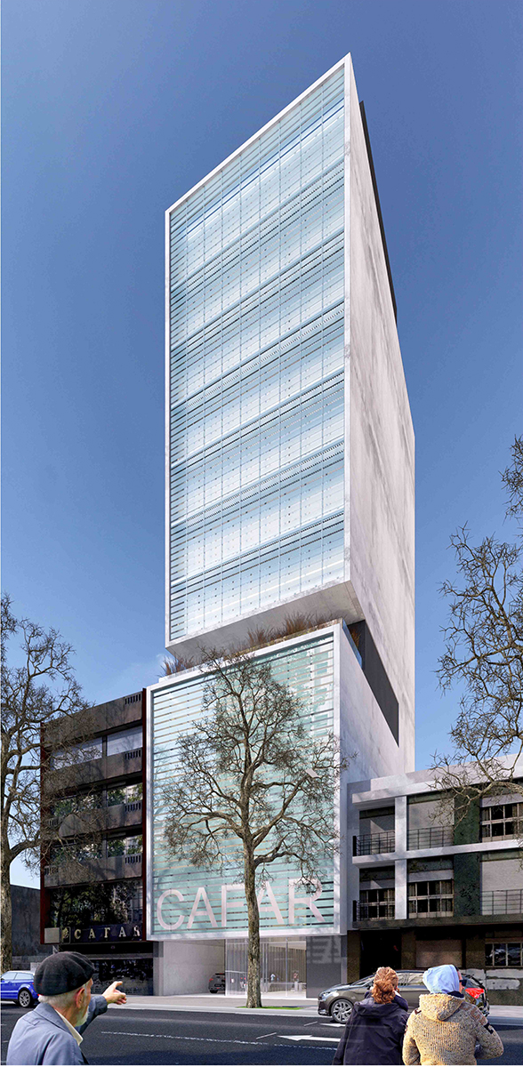 New office building and complementary activities CAFAR by +Arqs ...