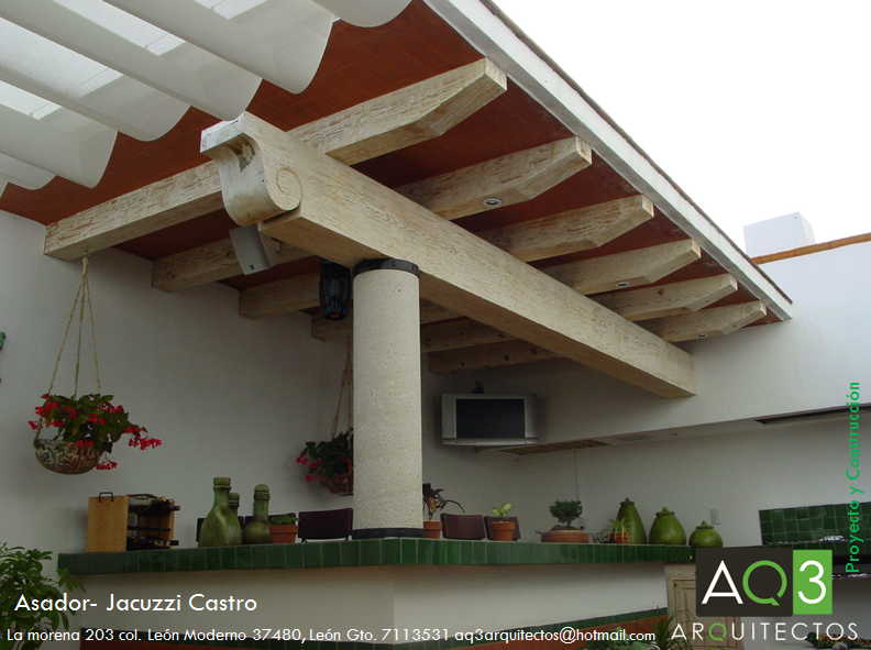Asador-Jacuzzi Castro: by AQ3 Arquitectos - Architizer