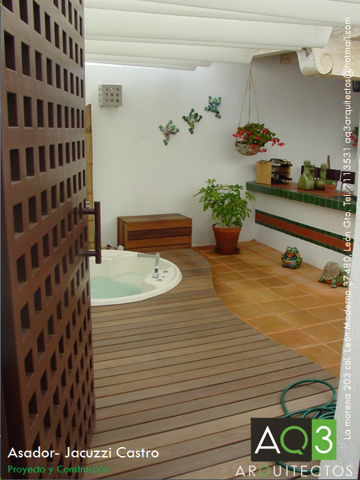 Asador-Jacuzzi Castro: by AQ3 Arquitectos - Architizer