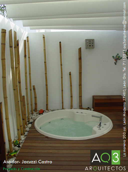 Asador-Jacuzzi Castro: by AQ3 Arquitectos - Architizer