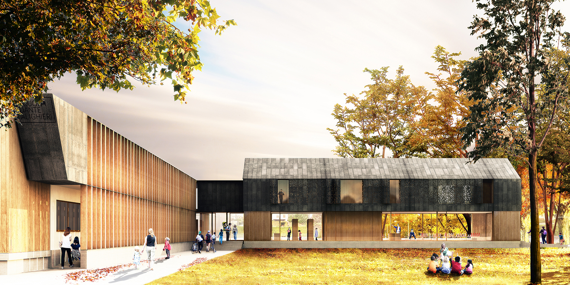 The Library in the Woods by LCArchitetti - Architizer
