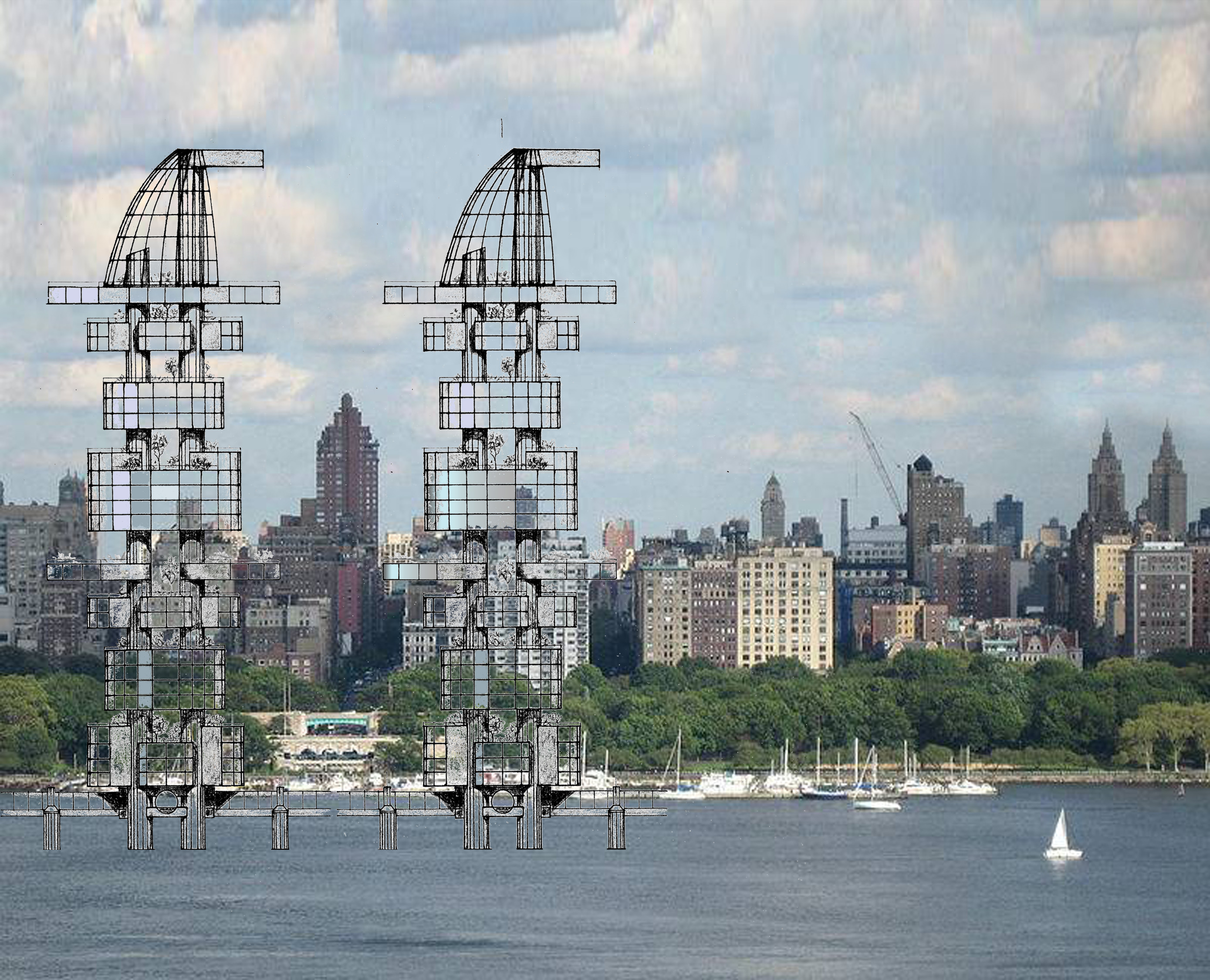 Sustainable Urban Islands by Tolkin Architects / Earth-Eco Systems ...