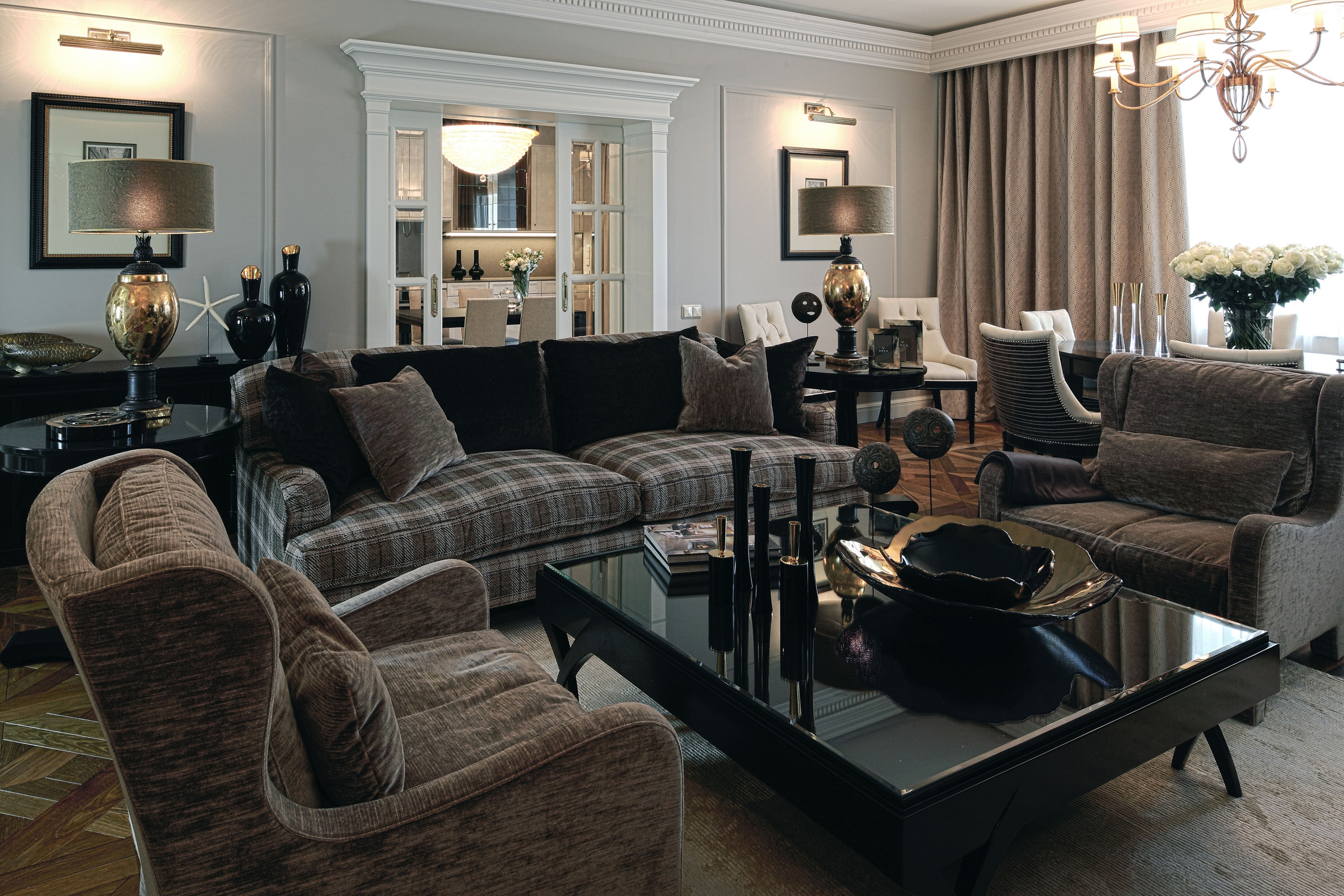 Apartment at Leninsky ave by Baharev and Partners - Architizer