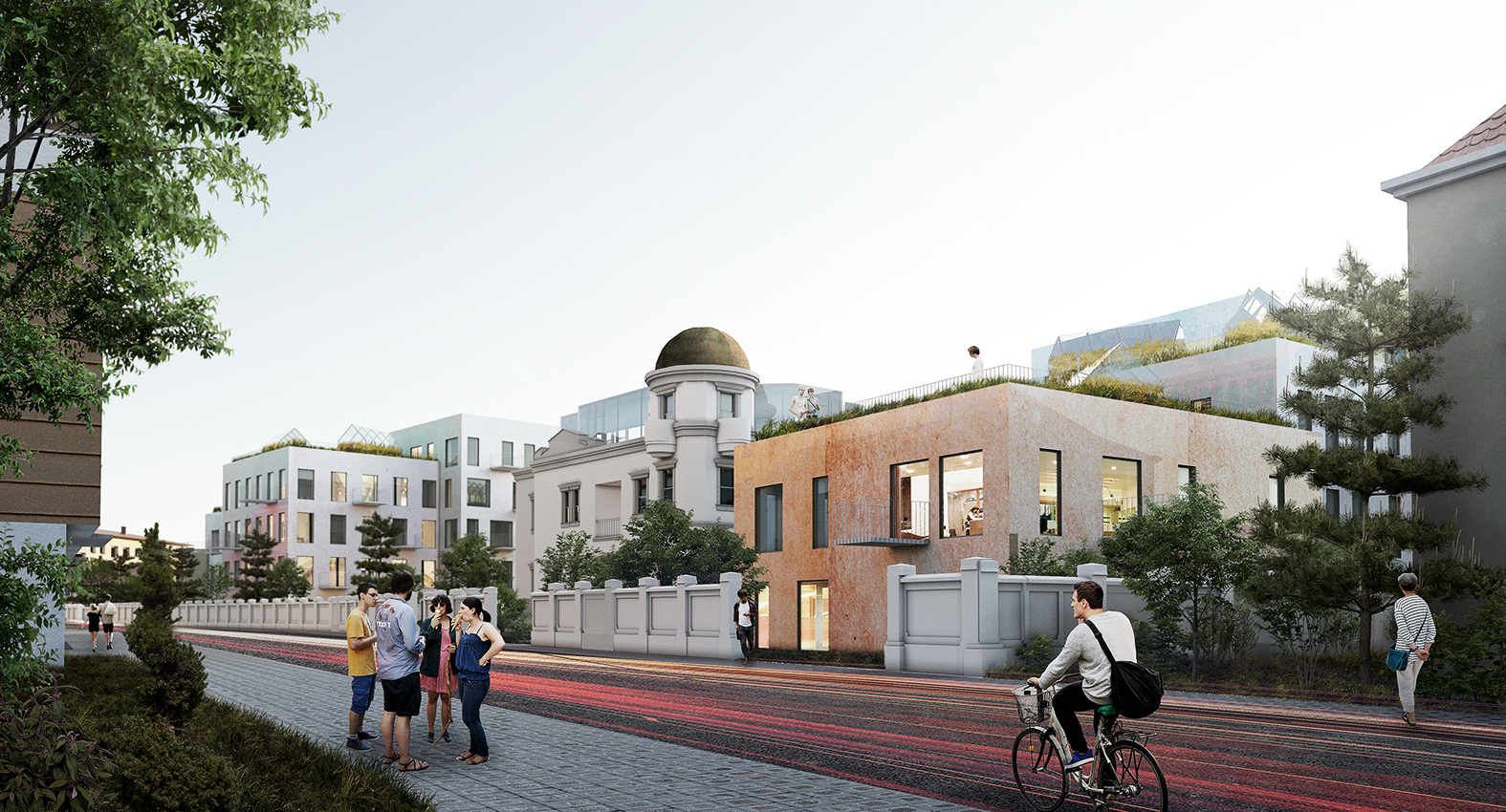 Lively and Communal Housing Project 'NEIGHBOURS' in Vilnius by VILNIAUS ...