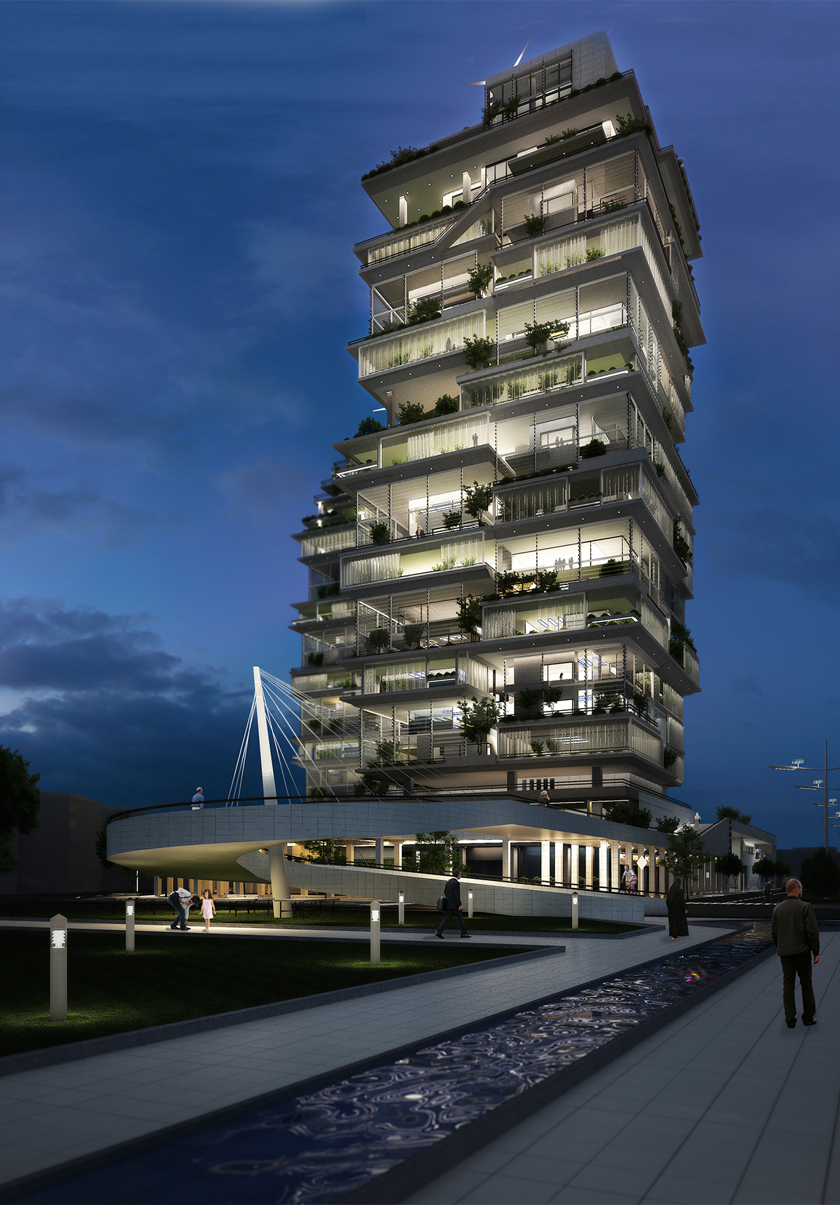 Kowsar Residential Green Towers by KCW group - Architizer