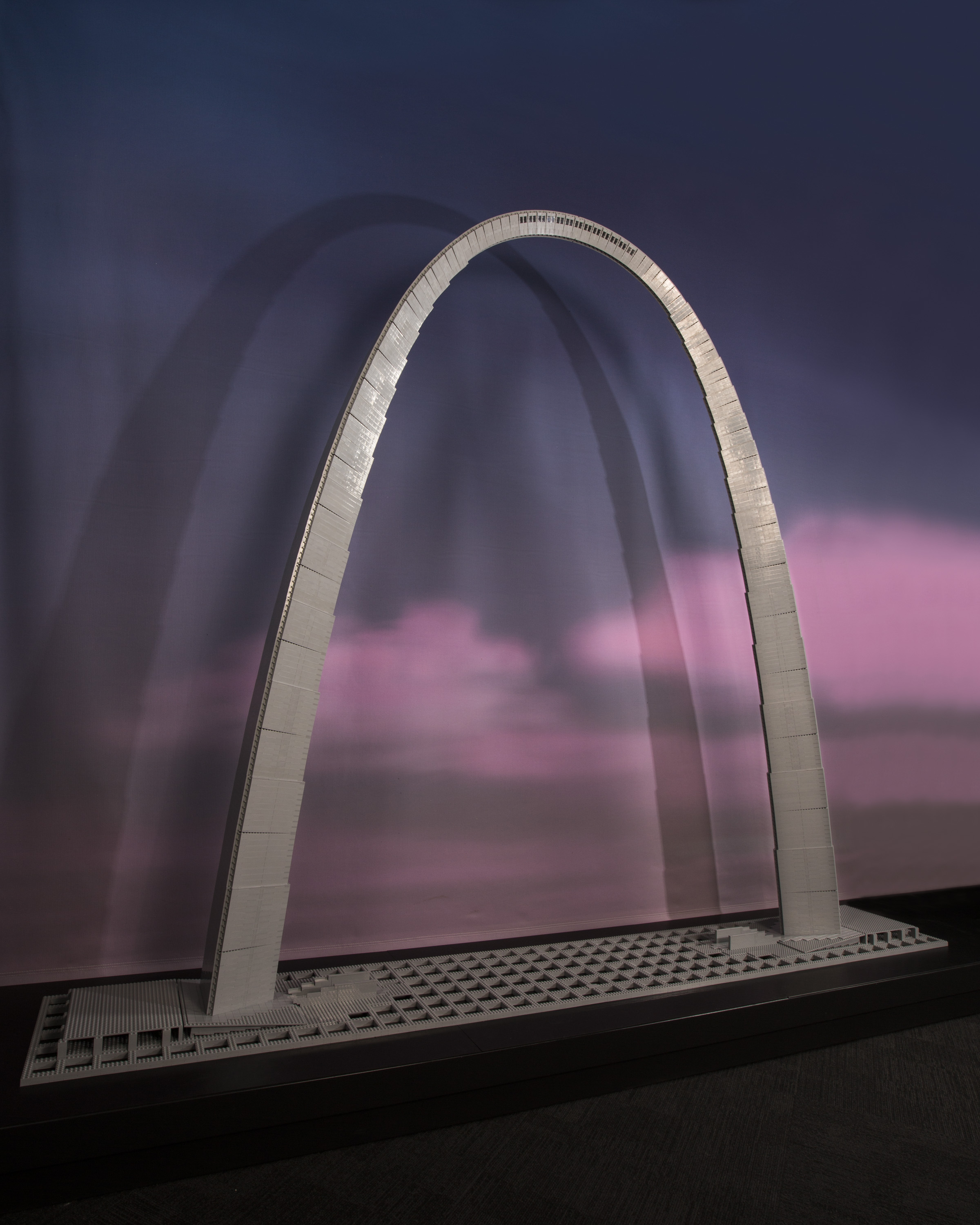 The Gateway Arch by Brick by Brick at the Museum of Science and ...