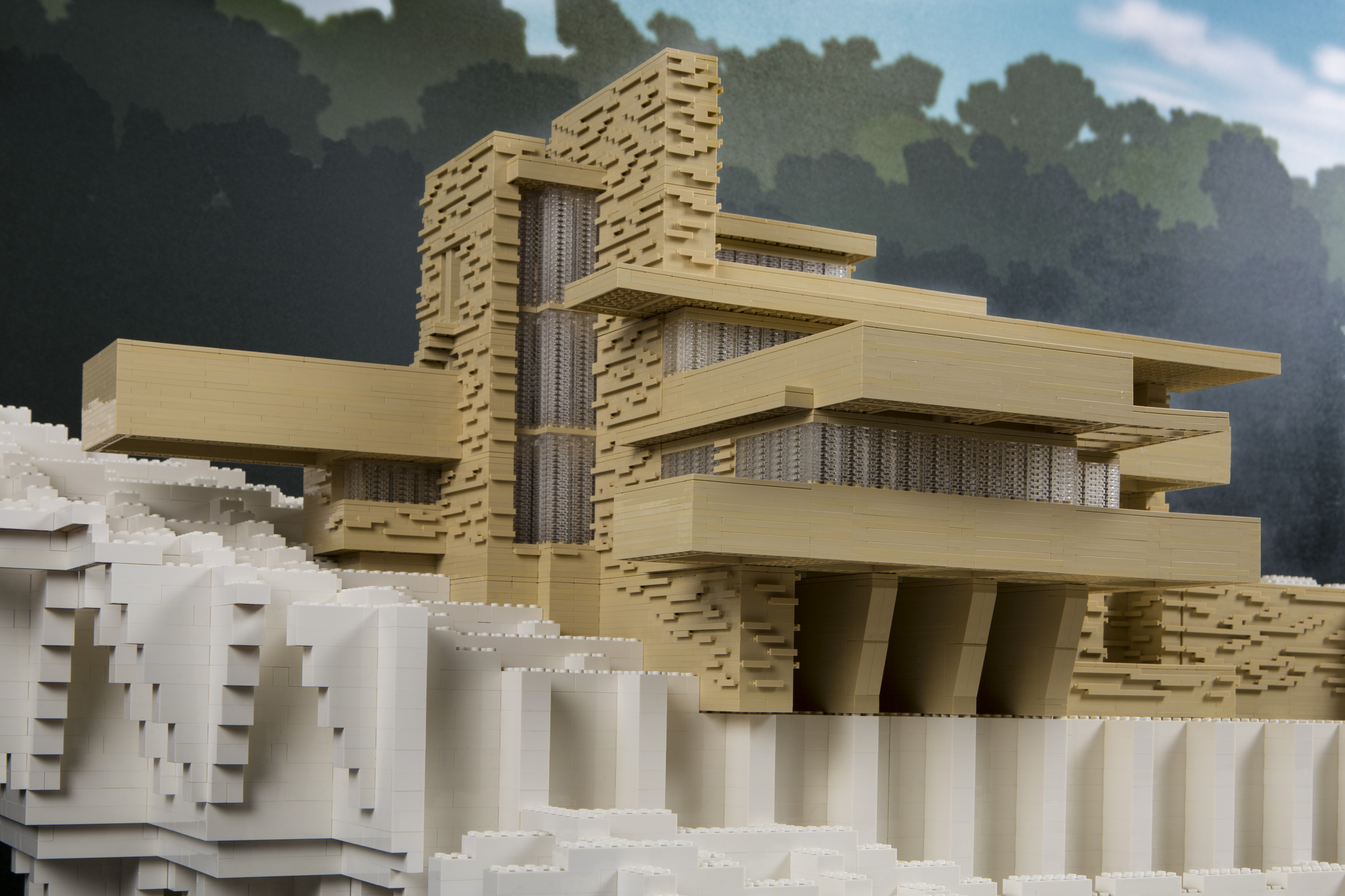 Fallingwater by Brick by Brick at the Museum of Science and Industry ...