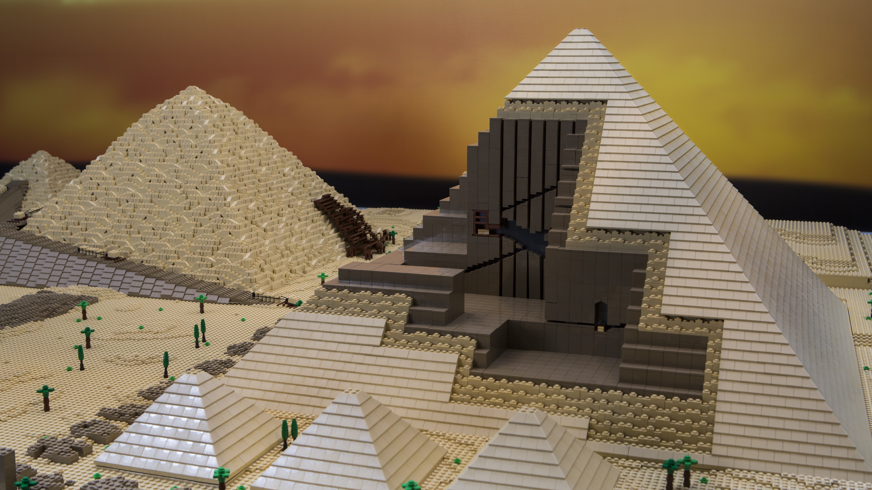 Great Pyramid of Giza by Brick by Brick at the Museum of Science and ...