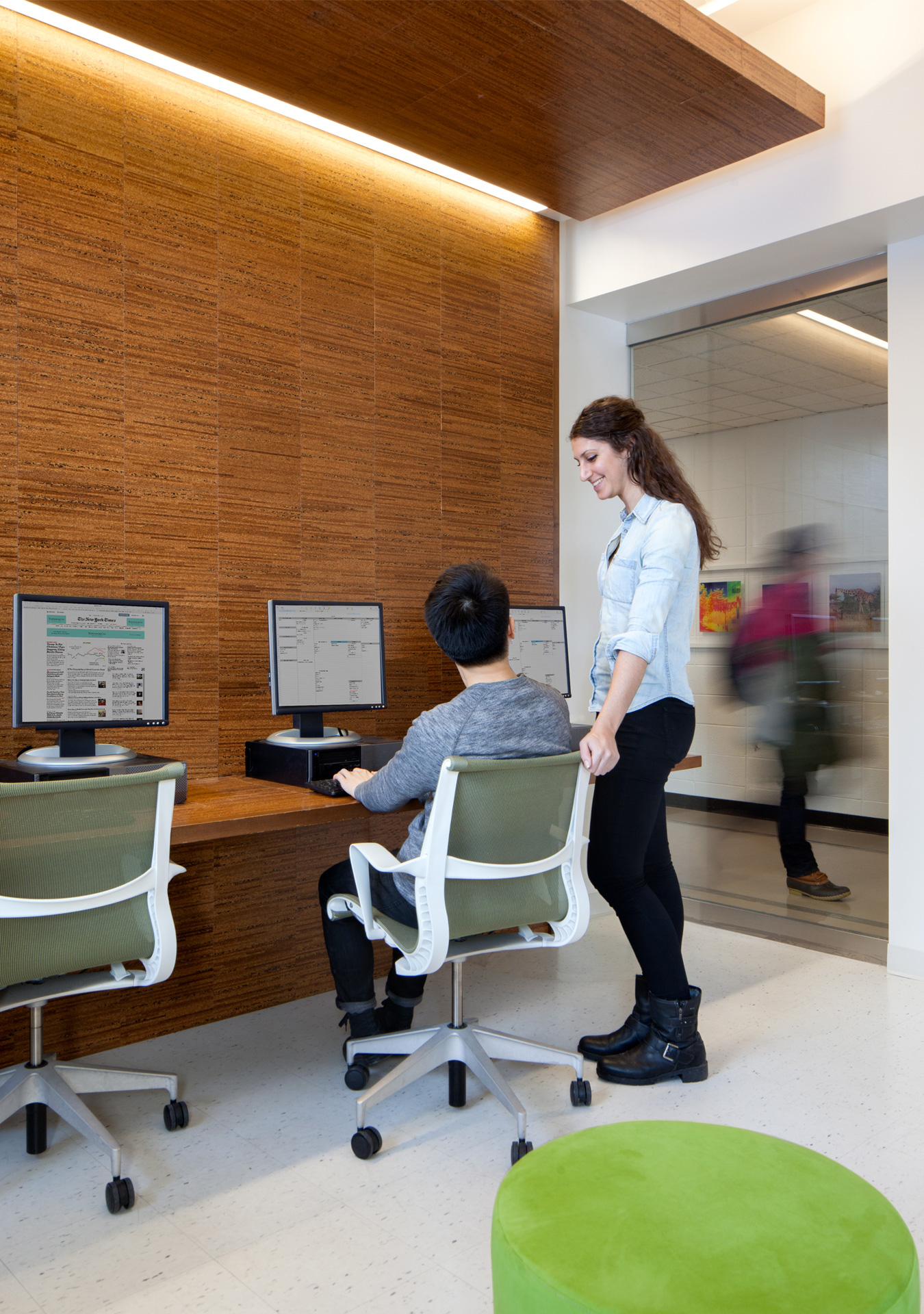 Princeton University EQuad Study Lounges by Joel Sanders Architect ...