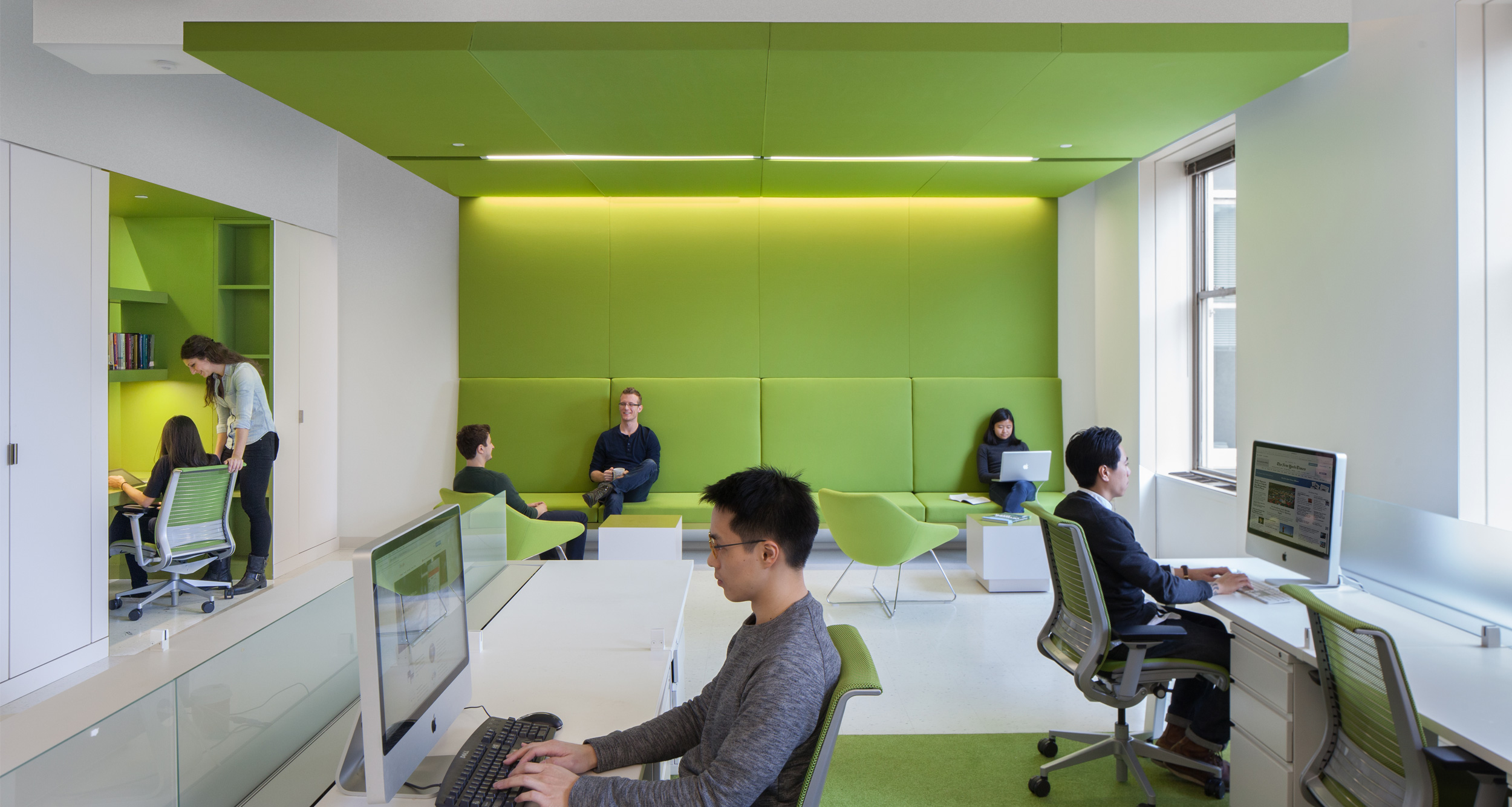 Princeton University EQuad Study Lounges by Joel Sanders Architect ...