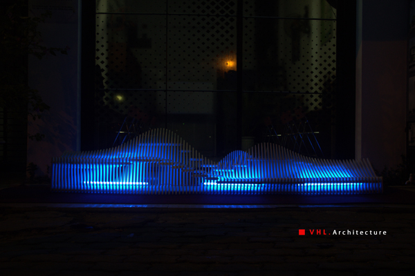 Parametric Bench design by Vo Huu Linh Architects - Architizer