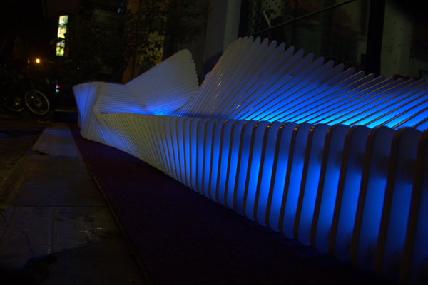 Parametric Bench design by Vo Huu Linh Architects - Architizer