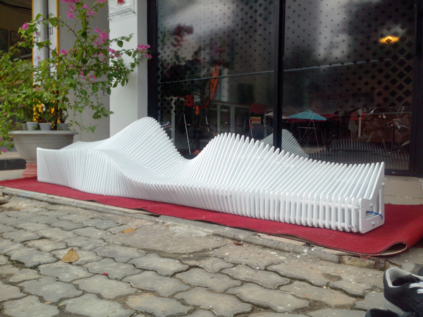 Parametric Bench design by VHL Architecture - Architizer