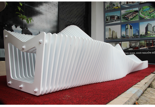 Parametric Bench design by VHL Architecture - Architizer