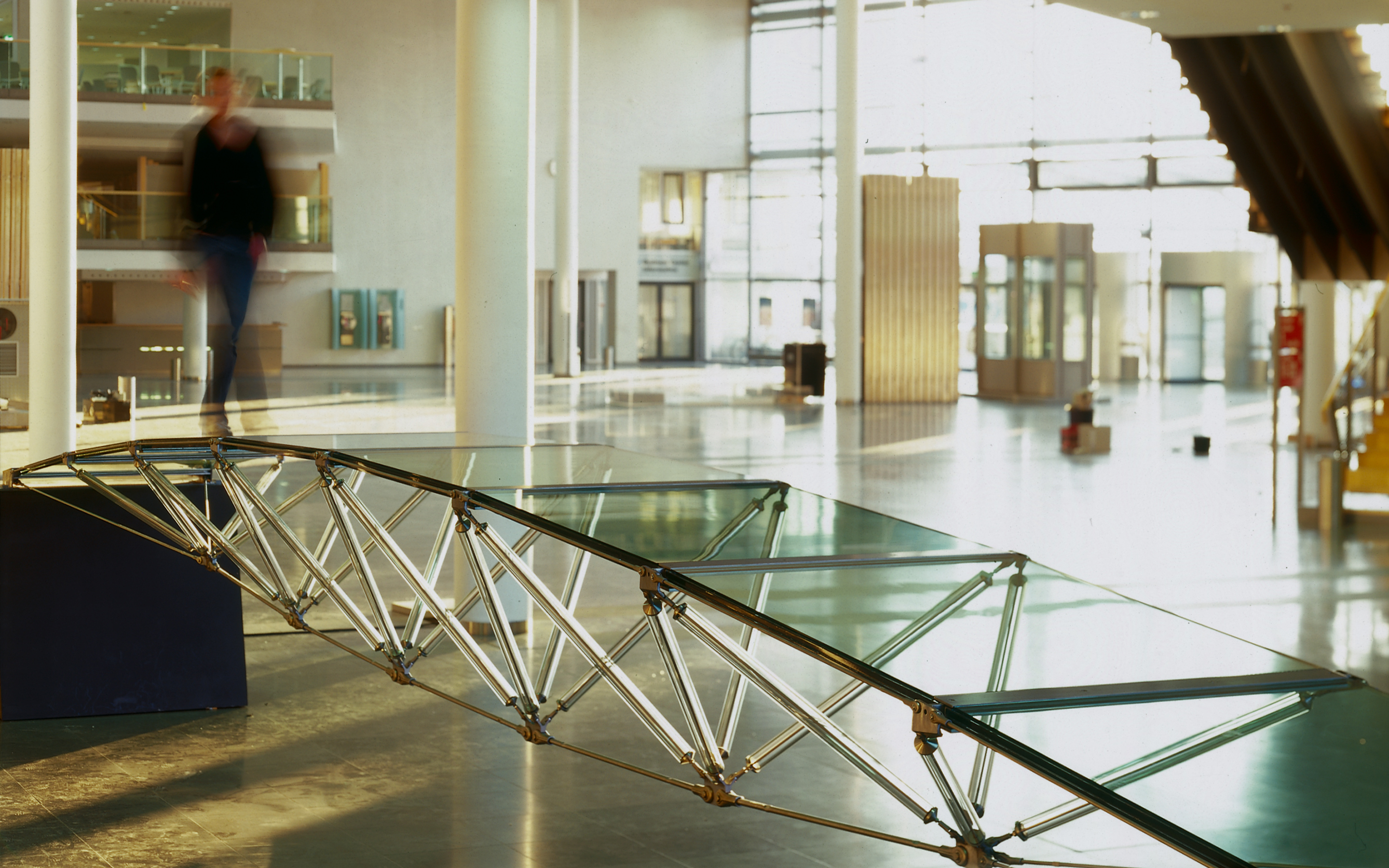 Glass Tube Bridge by Birk Heilmeyer und Frenzel Architekten - Architizer