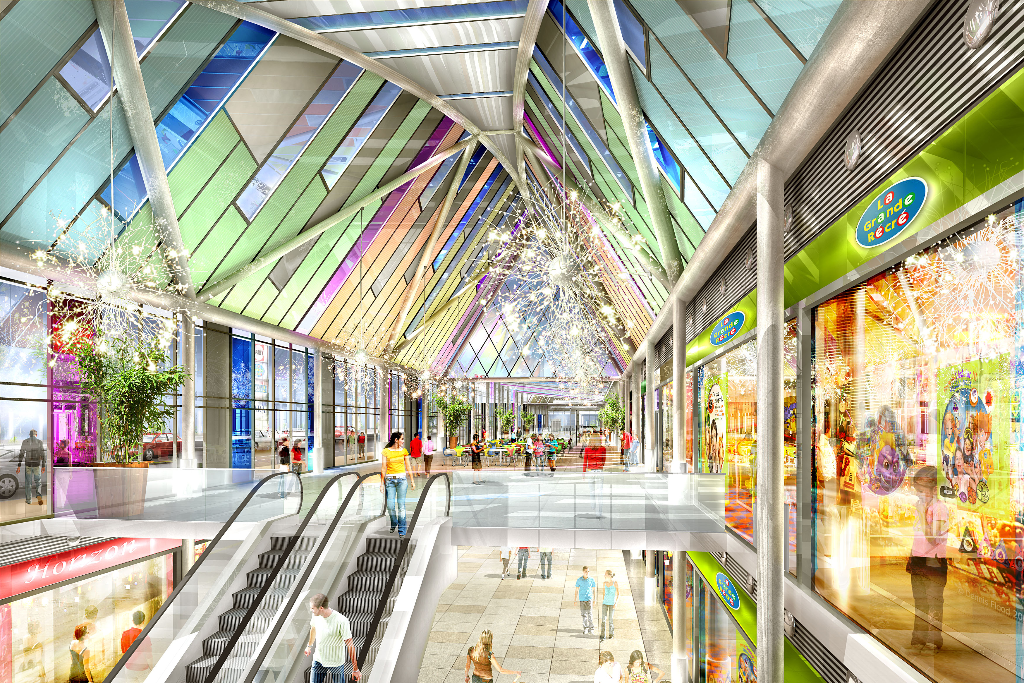 Centre commercial Rosny 2 by DGLA Architecture - Architizer