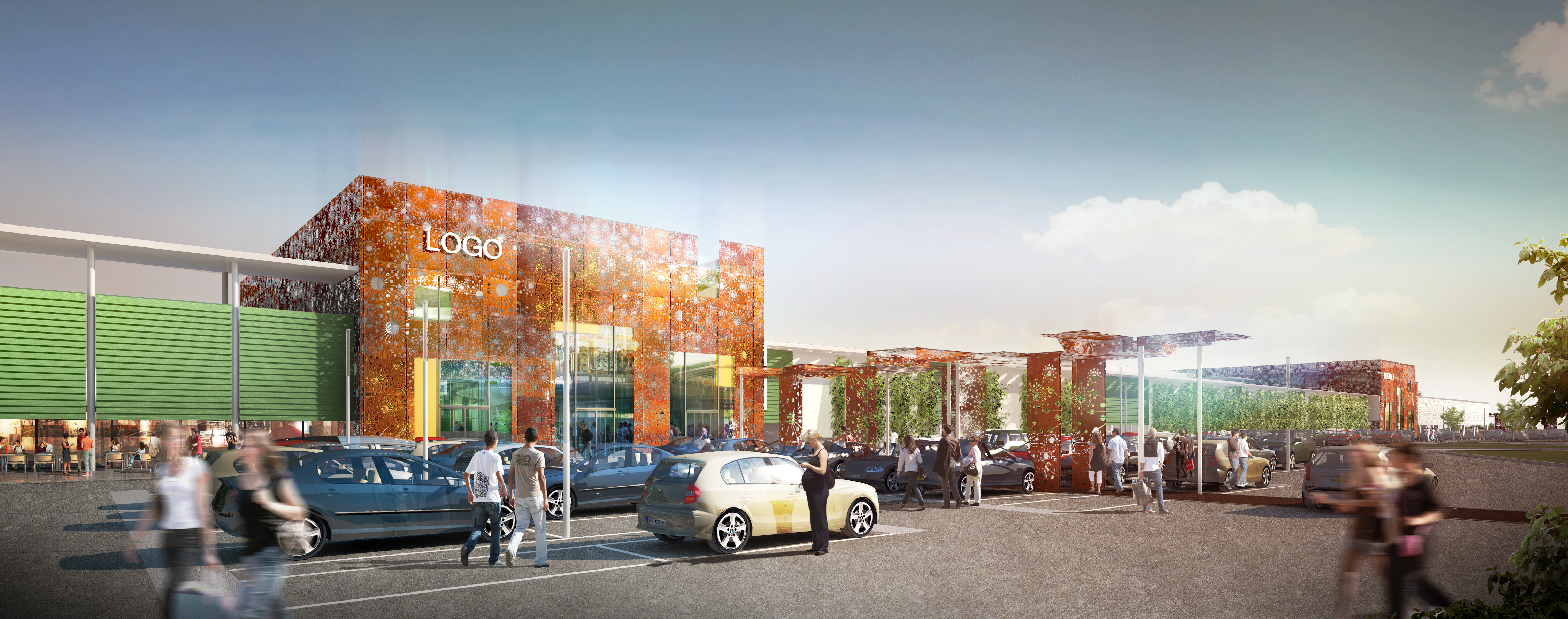 Centre commercial Rosny 2 by DGLA Architecture - Architizer