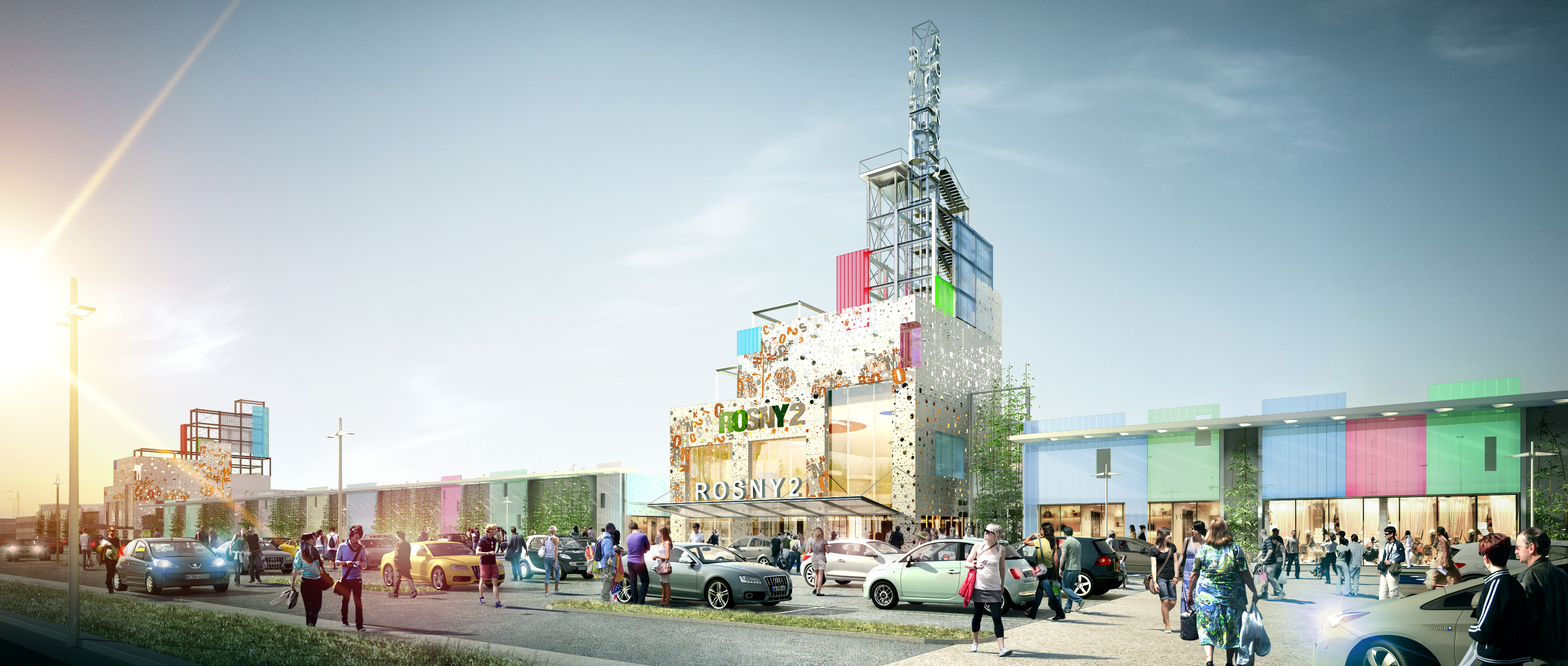 Centre commercial Rosny 2 by DGLA Architecture - Architizer