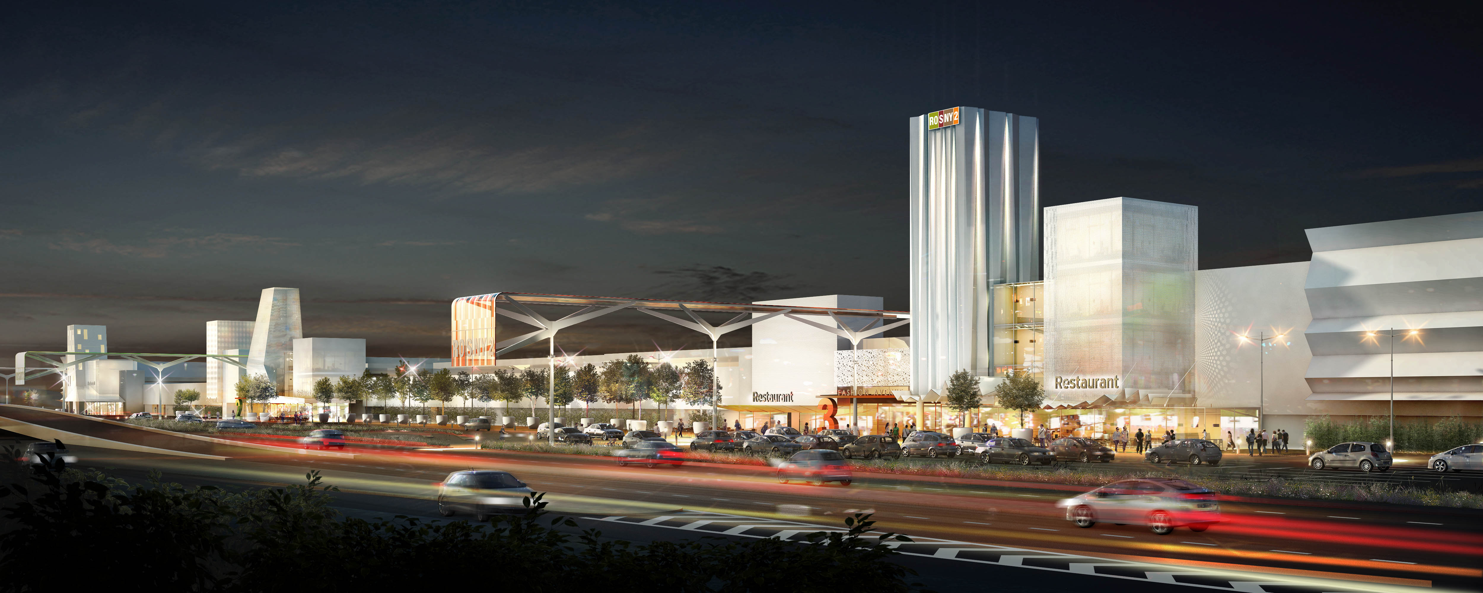 Centre commercial Rosny 2 by DGLA Architecture - Architizer