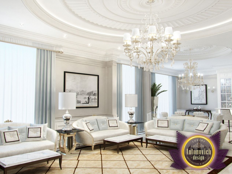 Beautiful living rooms from Luxury Antonovich Design by LUXURY ...