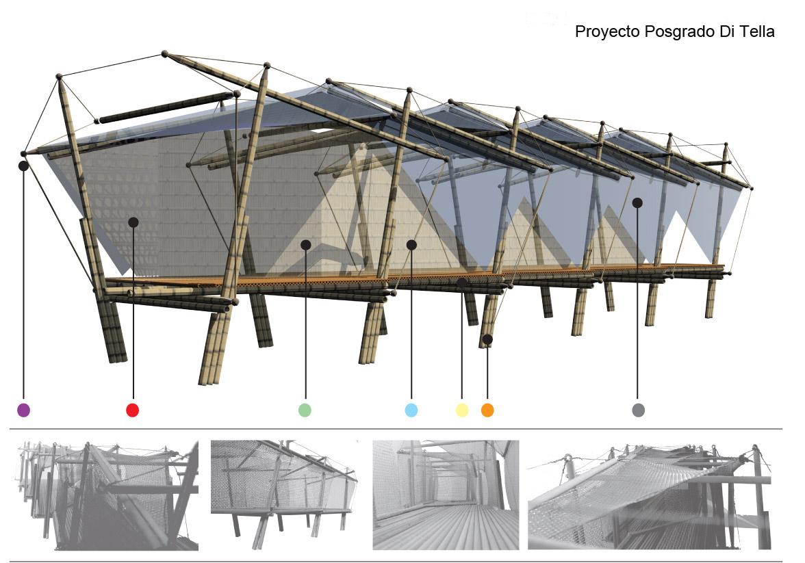 Bamboo + Tensegrity by Martin Basigalup - Architizer
