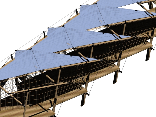 Bamboo + Tensegrity by Martin Basigalup - Architizer