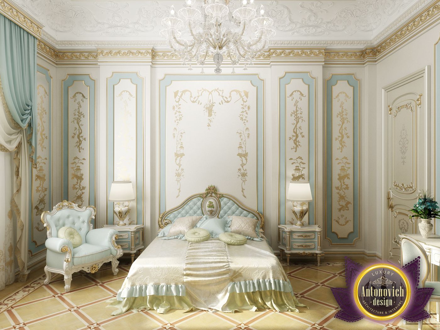 Bedroom design ideas by Luxury Antonovich Design by LUXURY ANTONOVICH ...