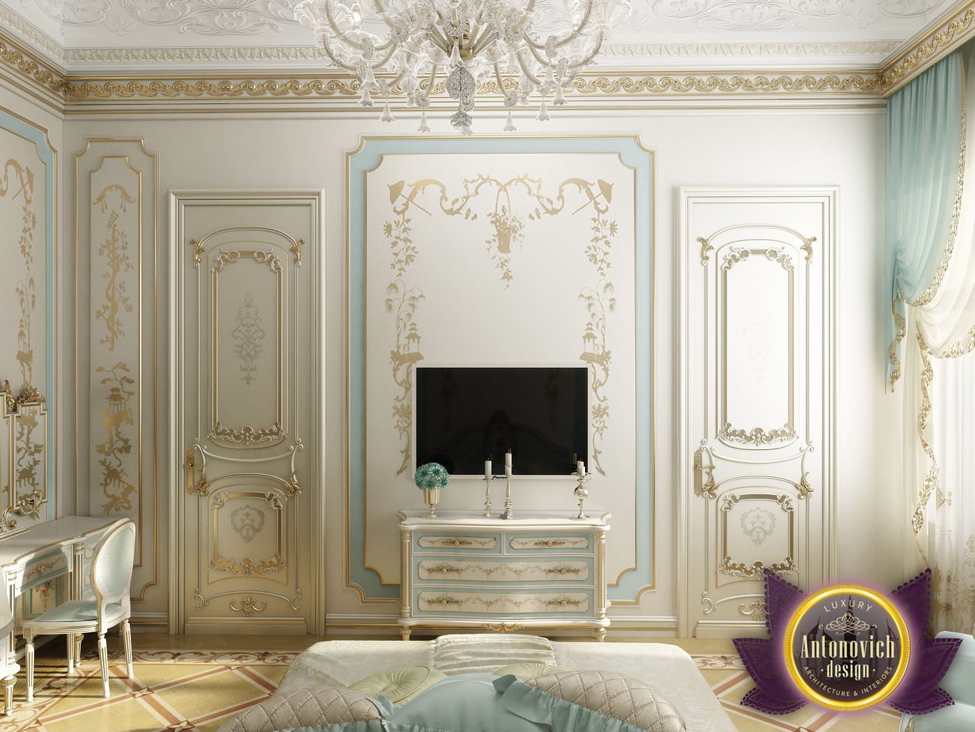 Bedroom design ideas by Luxury Antonovich Design by LUXURY ANTONOVICH ...