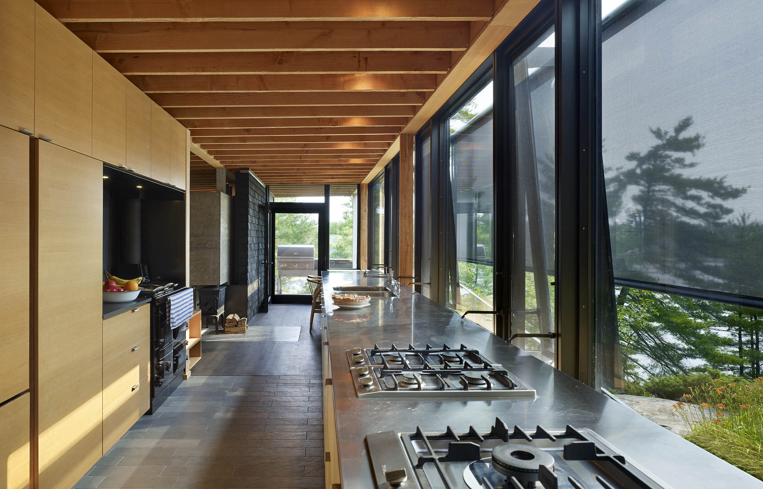 Go Home Bay Cabin by Ian MacDonald Architect Inc - Architizer
