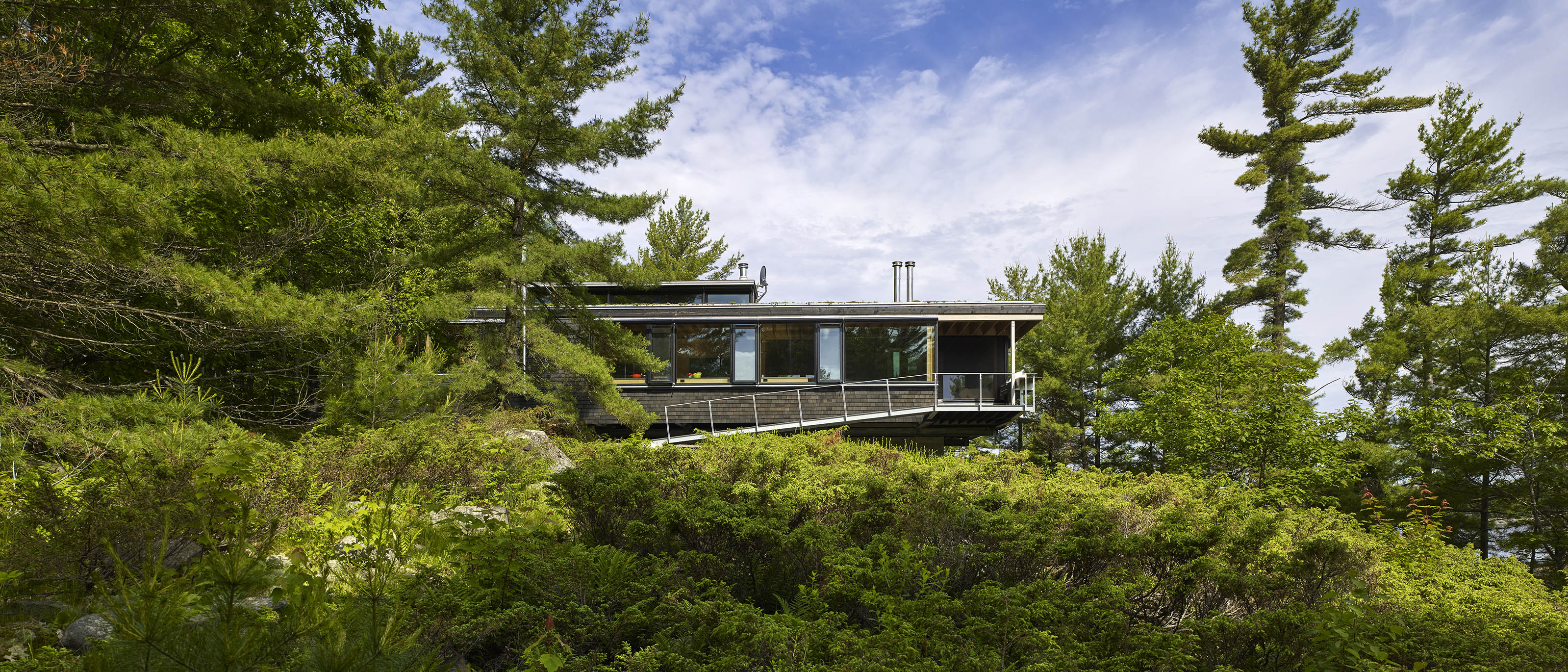 Go Home Bay Cabin by Ian MacDonald Architect Inc - Architizer