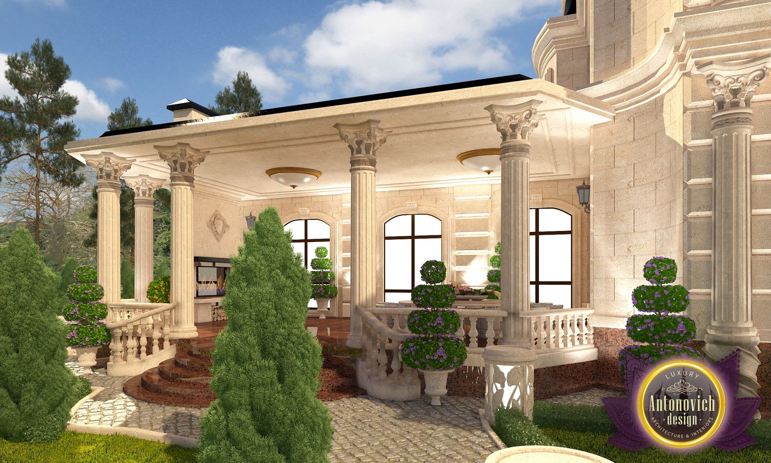 Landscape architecture from Luxury Antonovich Design by LUXURY ...