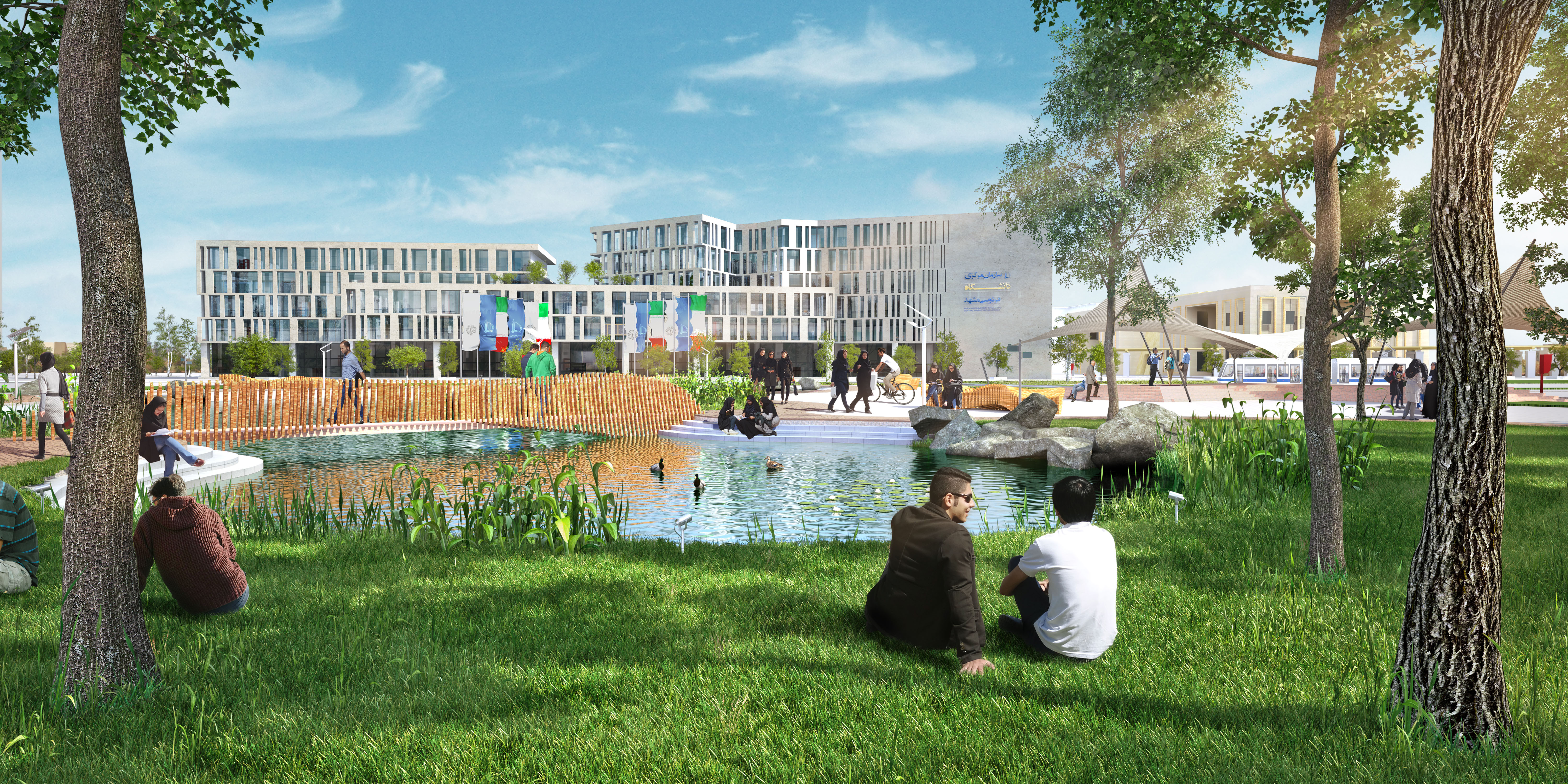Ferdowsi University of Mashhad Campus Master Plan - Architizer
