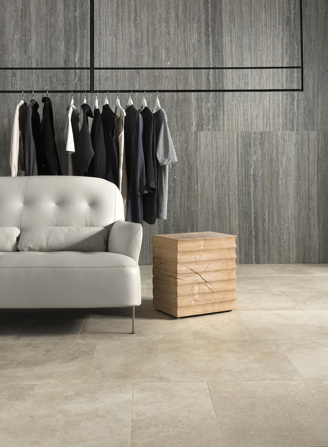 Tale - Travertine effect porcelain tiles by Caesar Ceramic UK - Architizer