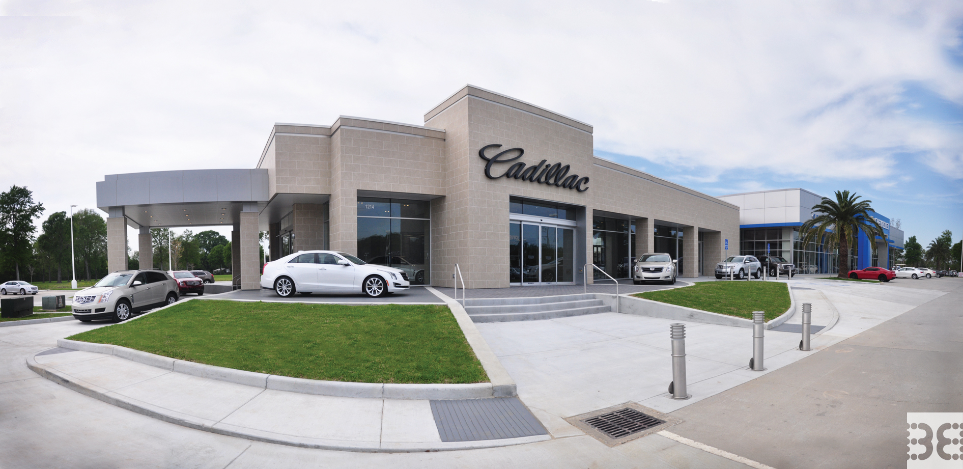 Service Cadillac Showroom Addition by Barras Architects - Architizer