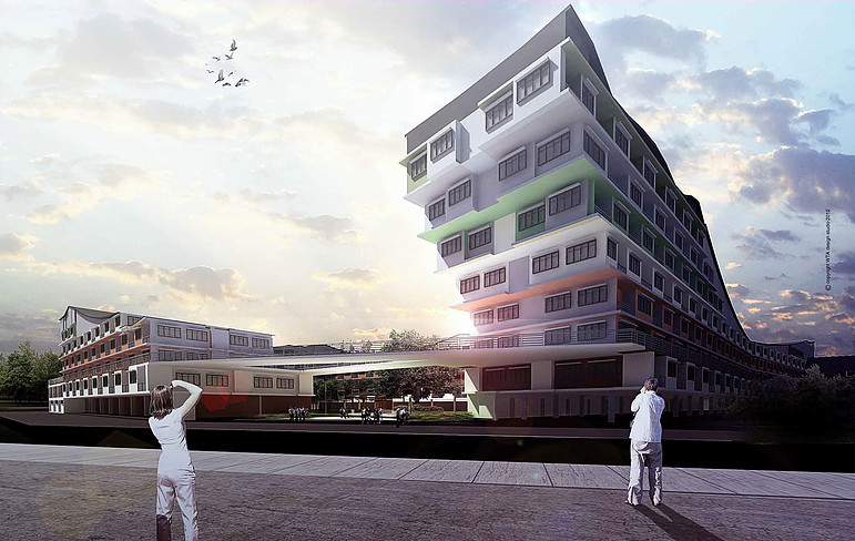 Zoey Courtyard Residences by WTA Architecture and Design Studio ...
