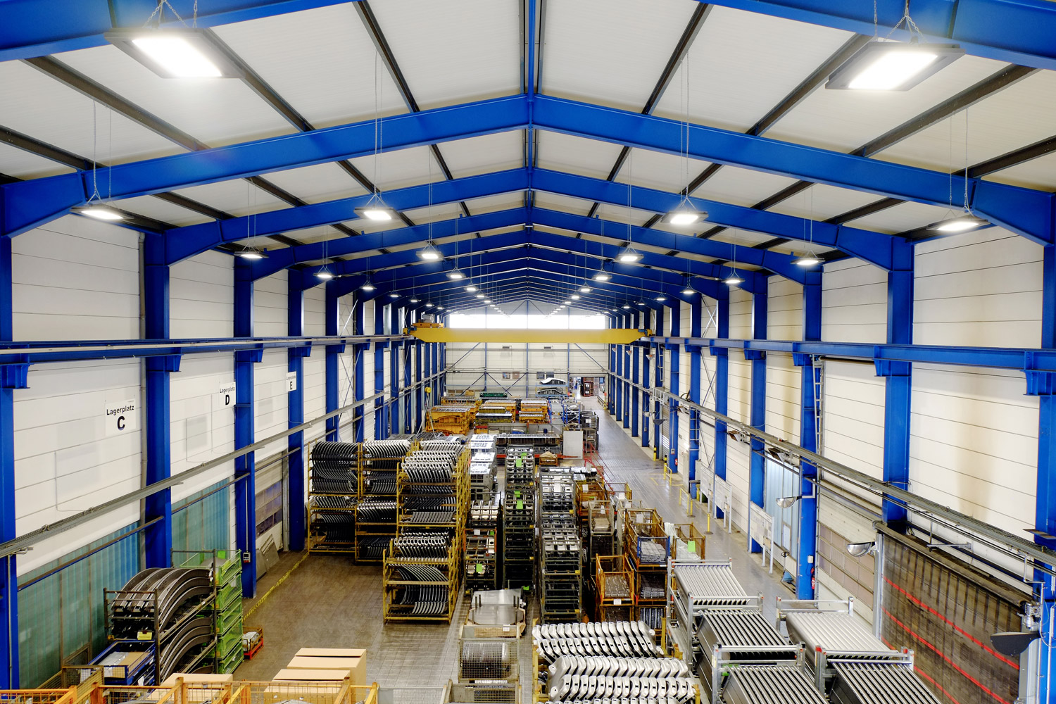 Production halls for Hörmann Kommunikationsnetze by livebau - Architizer