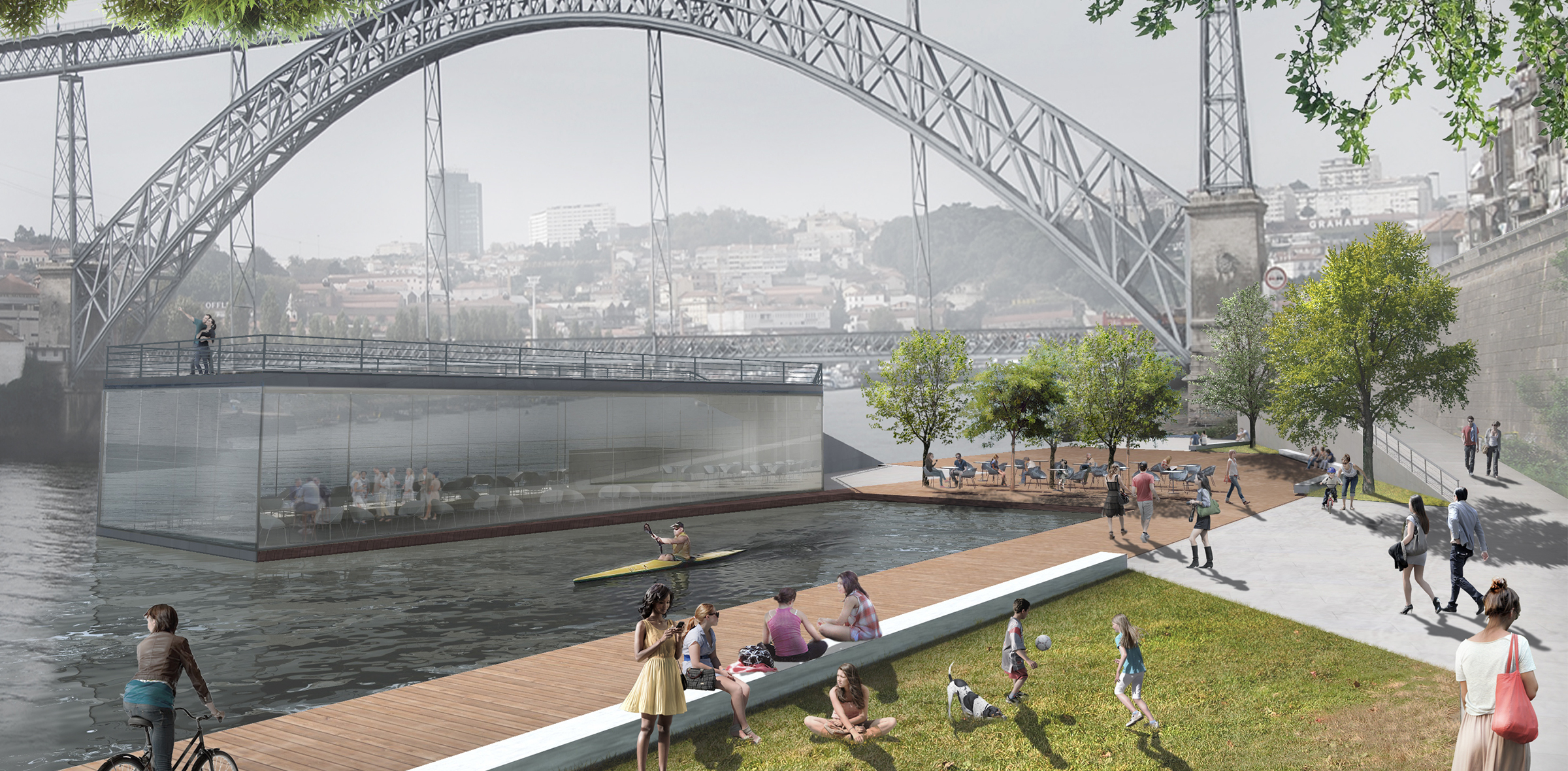 "Porto Pool Promenade Ideas Competition" Proposal 2 by ...